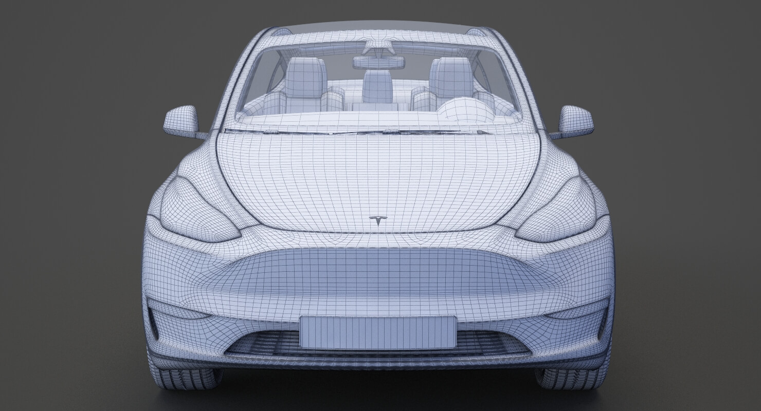 Tesla Model Y 2021 by sky3dstudios69