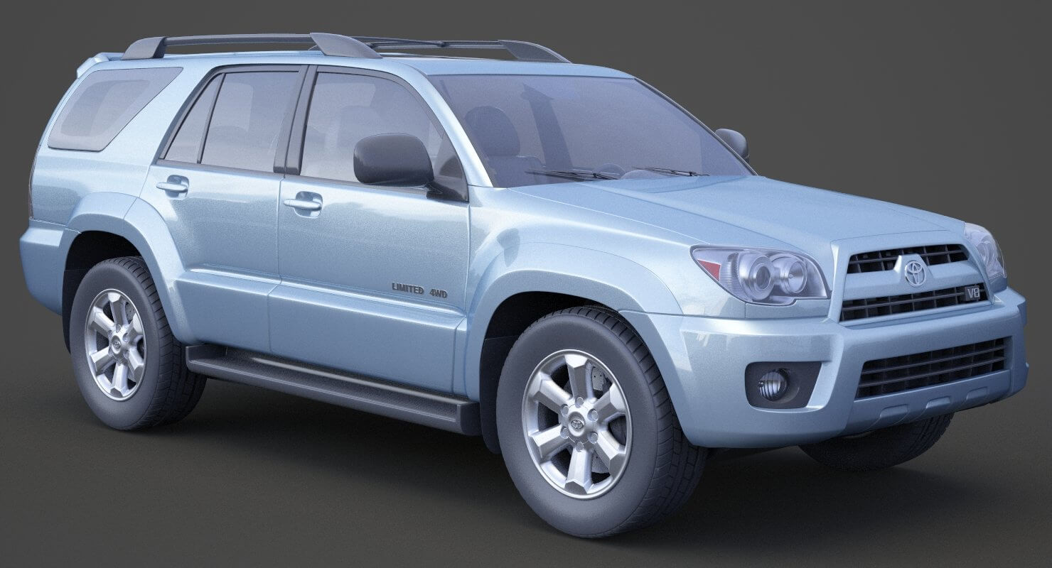 Toyota 4Runner 2009 - 3D Model by sky3dstudios69
