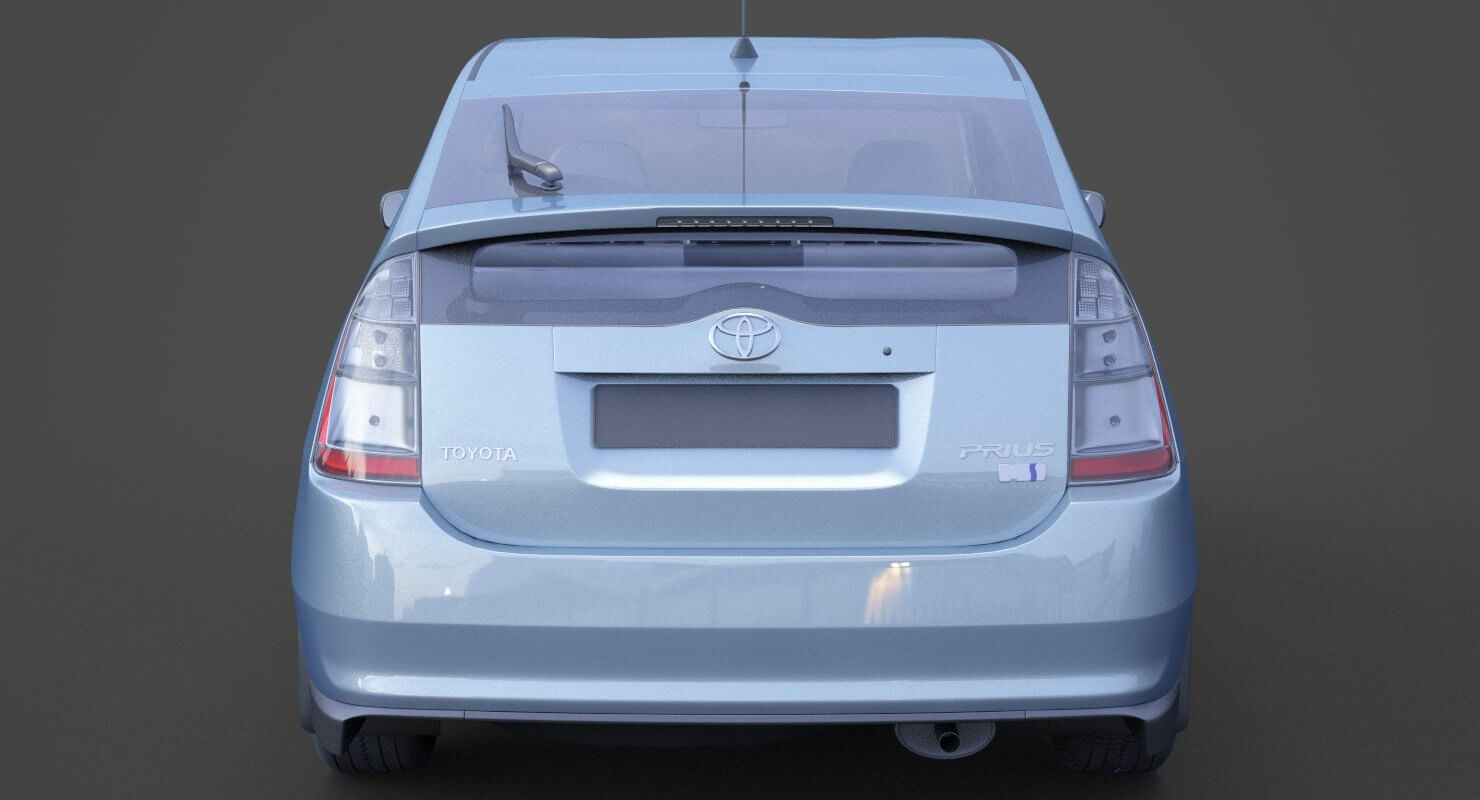 Toyota Prius 2003 HQ Interior - 3D Model by sky3dstudios69