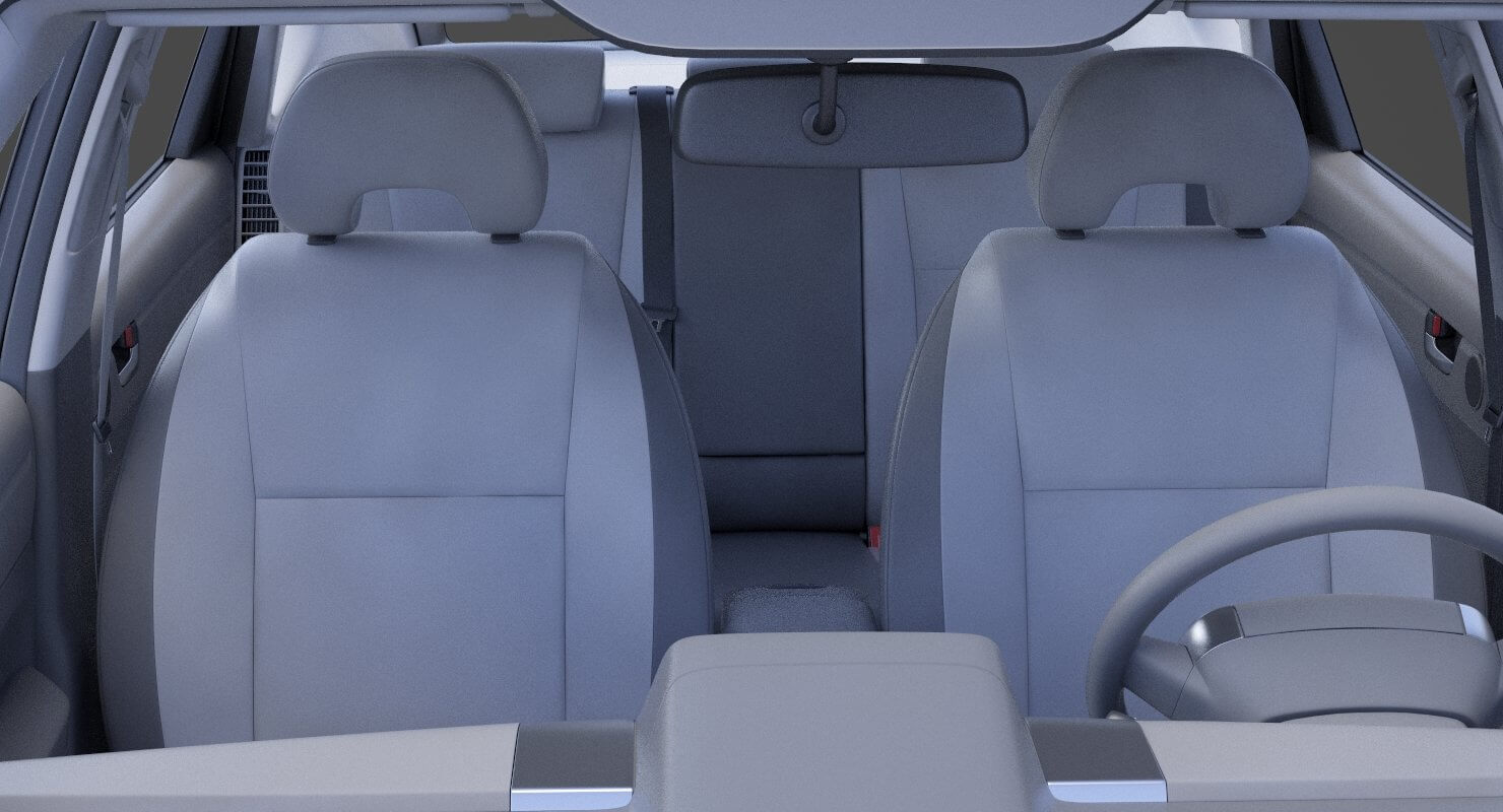 Toyota Prius 2003 HQ Interior - 3D Model by sky3dstudios69