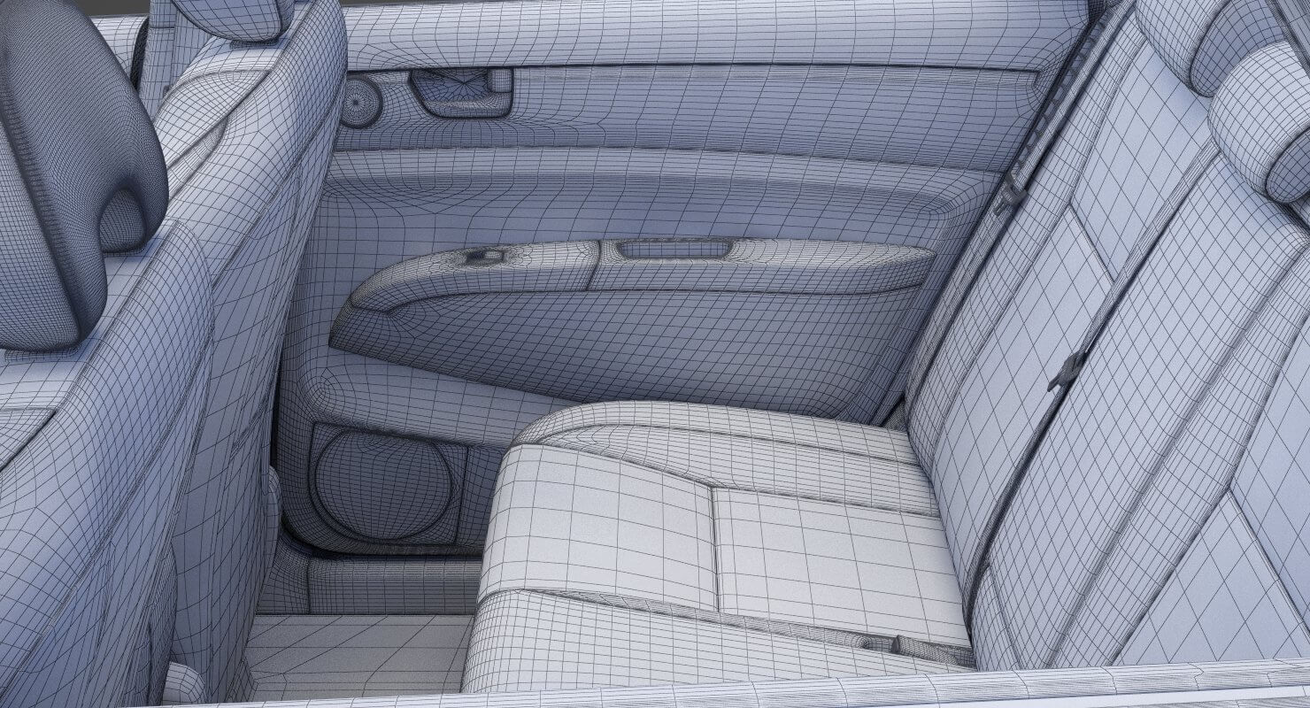 Toyota Prius 2003 HQ Interior - 3D Model by sky3dstudios69