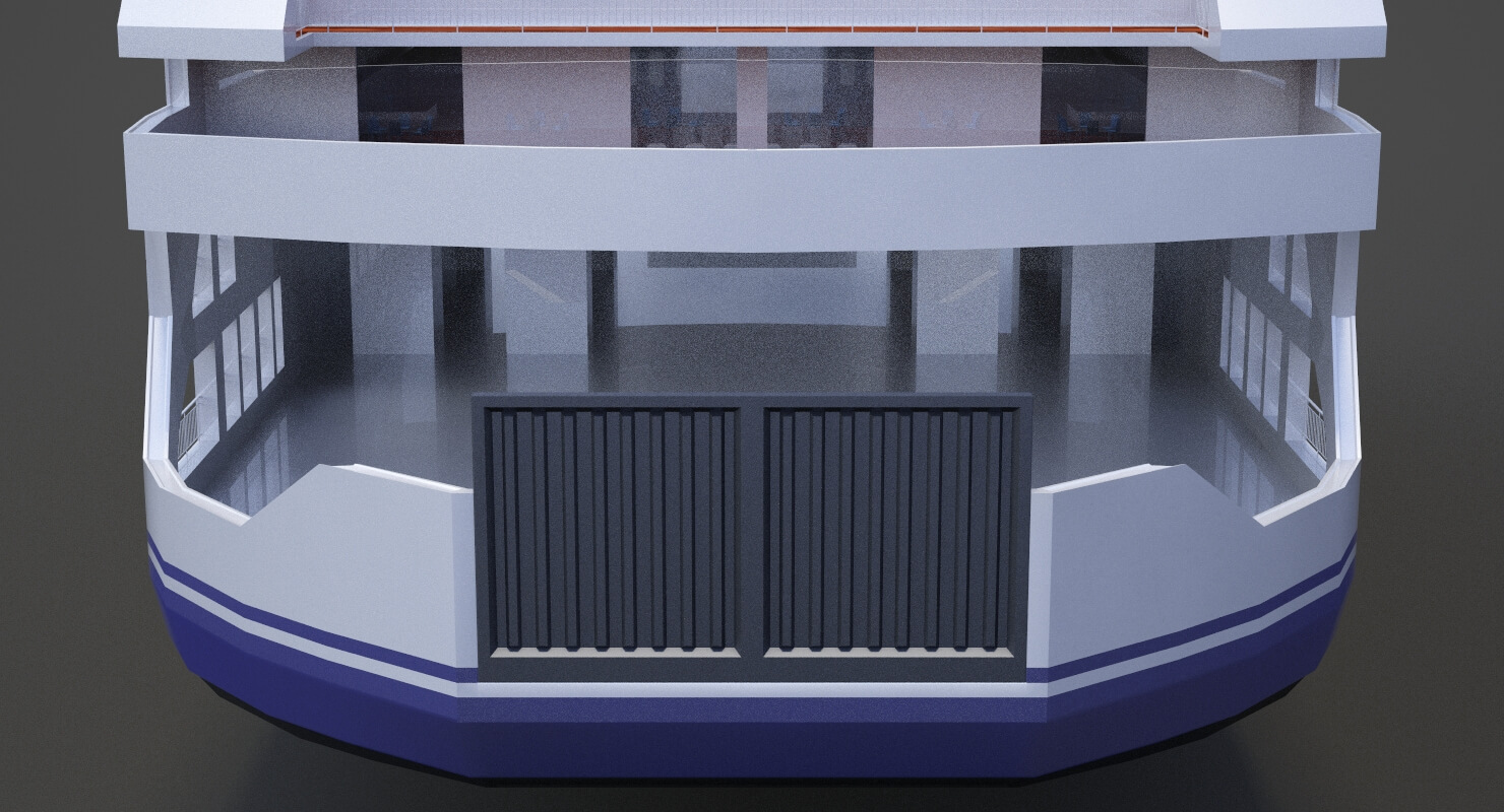 Vehicle Carrier Ship 01 - 3D Model by sky3dstudios69