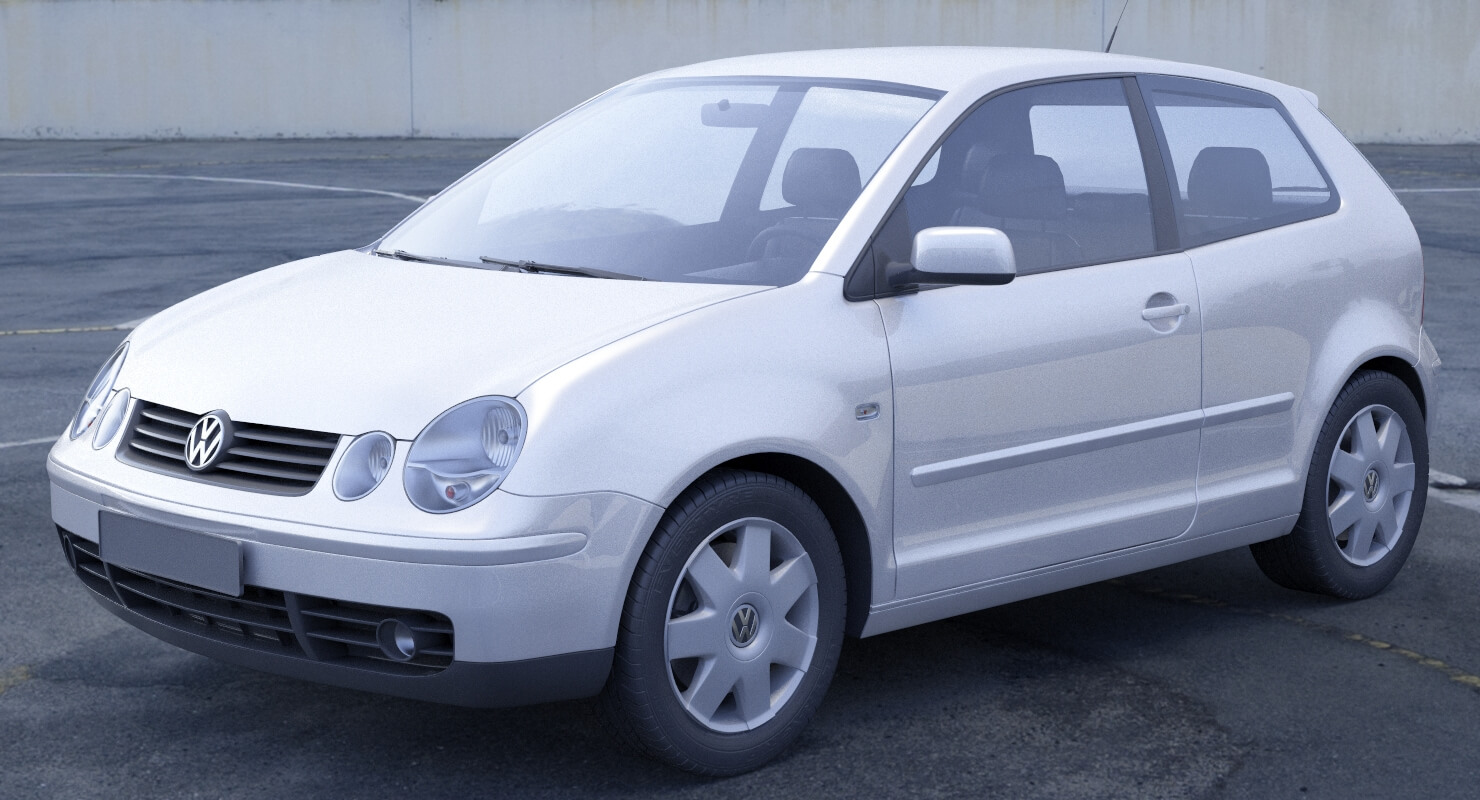 Volkswagen Polo Hatchback 2001 - 3D Model by sky3dstudios69