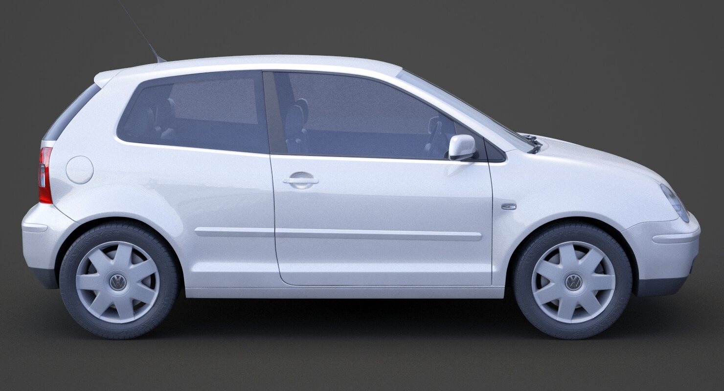 Volkswagen Polo Hatchback 2001 - 3D Model by sky3dstudios69