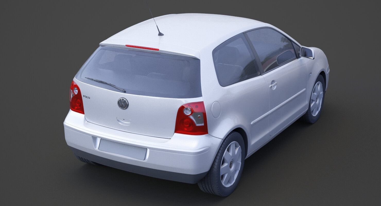 Volkswagen Polo Hatchback 2001 - 3D Model by sky3dstudios69