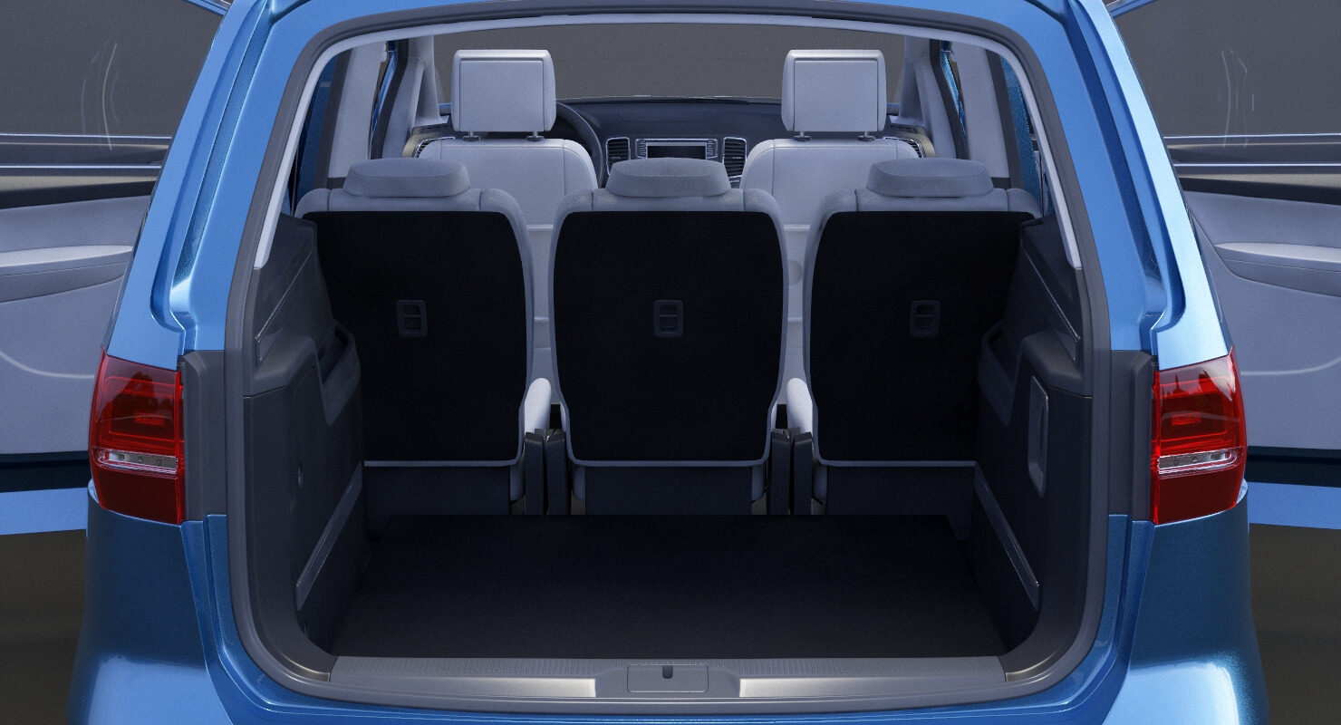 Volkswagen Sharan 2016 - 3D Model by sky3dstudios69