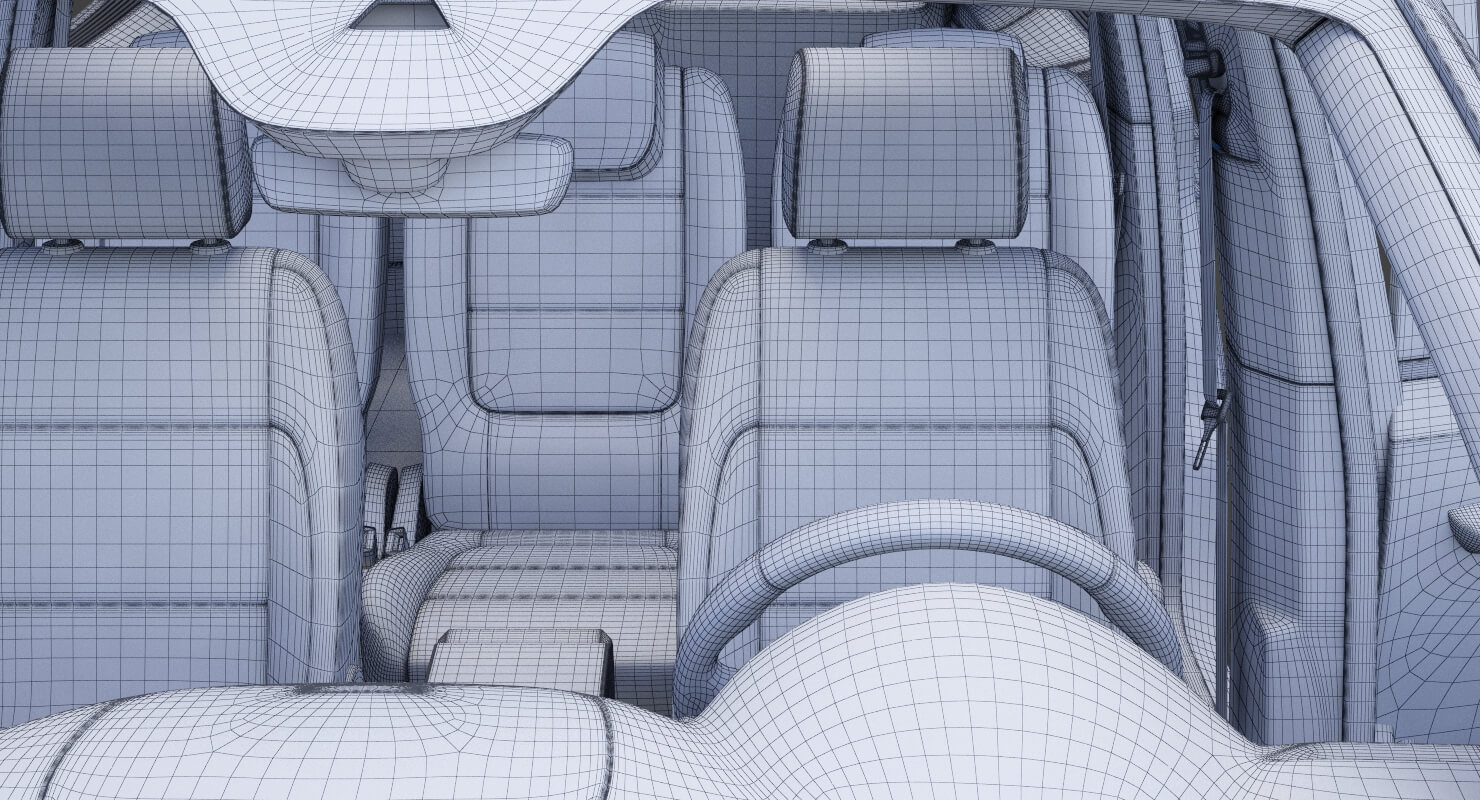 Volkswagen Sharan 2016 - 3D Model by sky3dstudios69