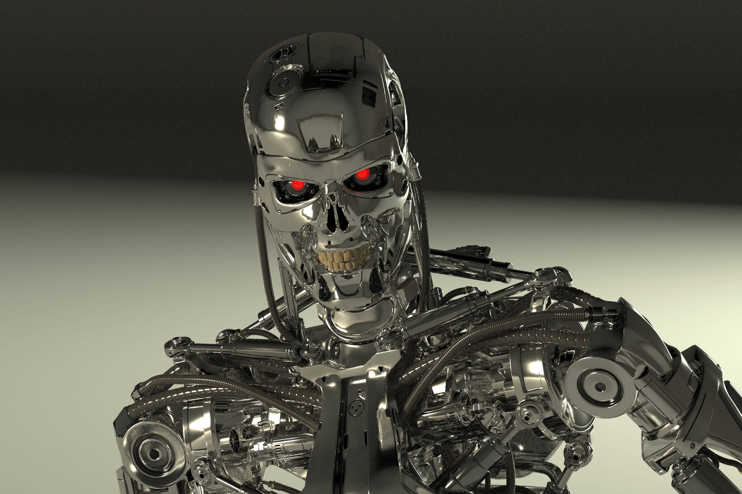 terminator t-800 3D Render | RenderHub Gallery
