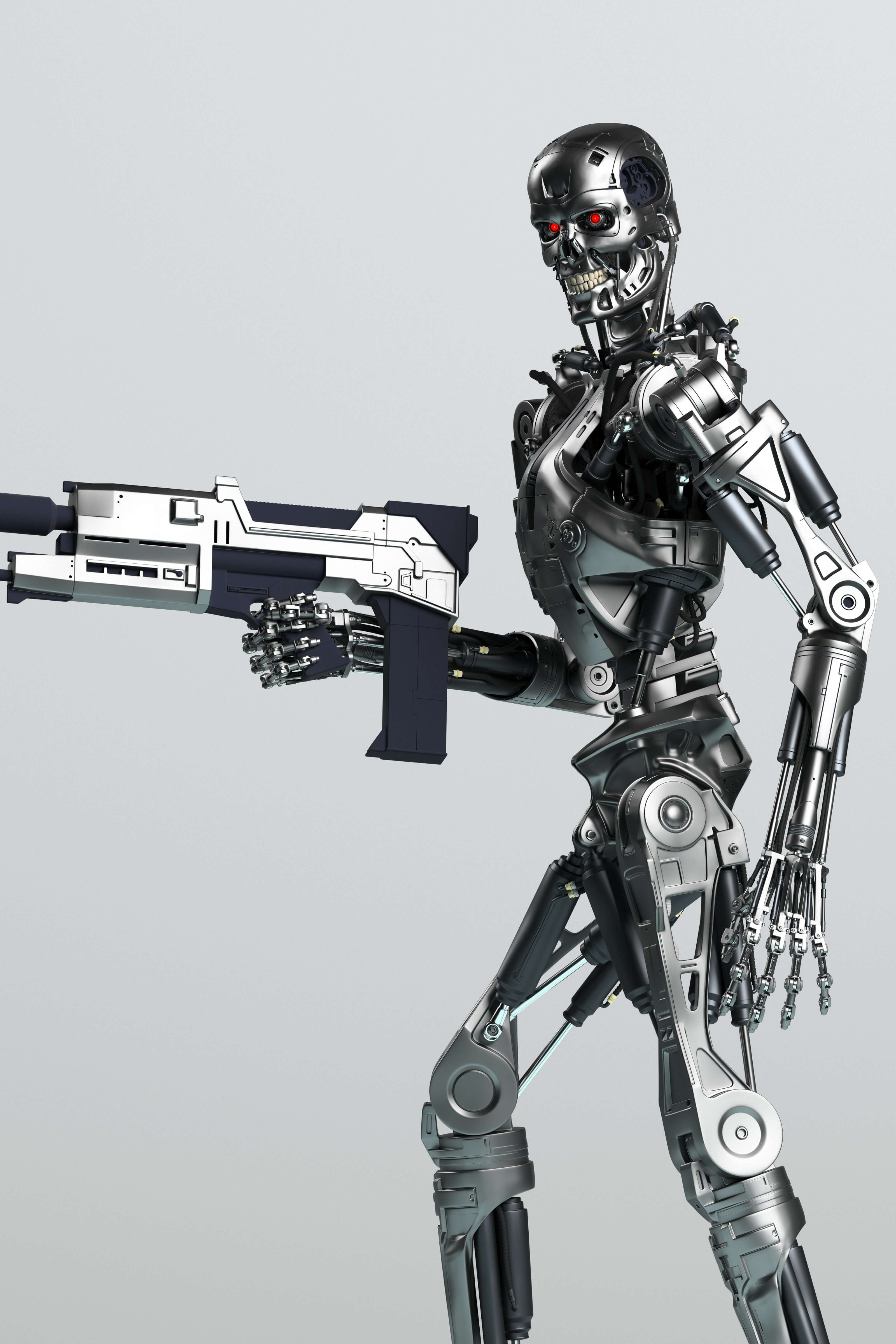 terminator t-800 3D Render | RenderHub Gallery