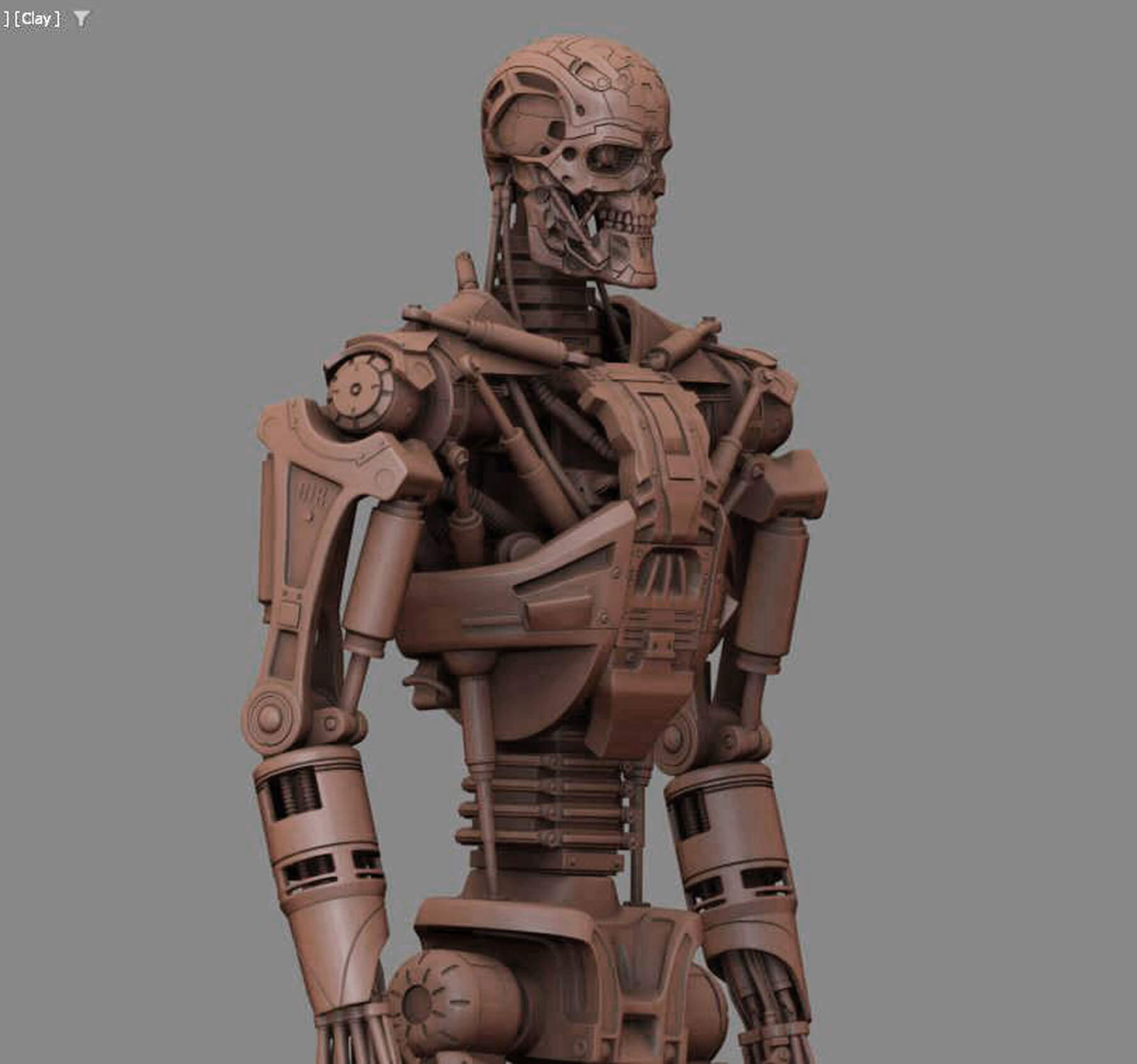 T-600 Terminator Salvation V2 3D Print Model by SKYNET-2029