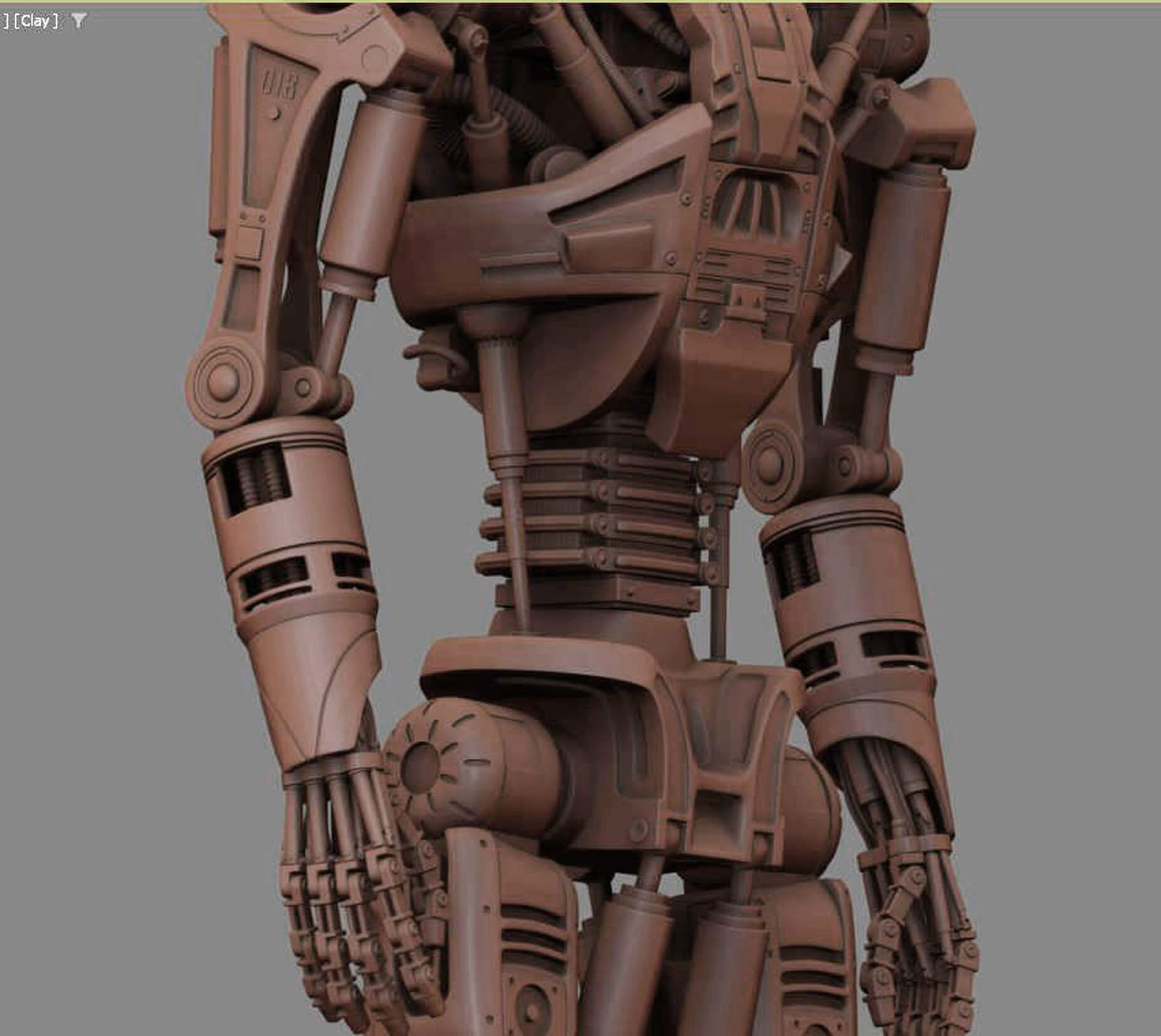 T-600 Terminator Salvation V2 3D Print Model by SKYNET-2029