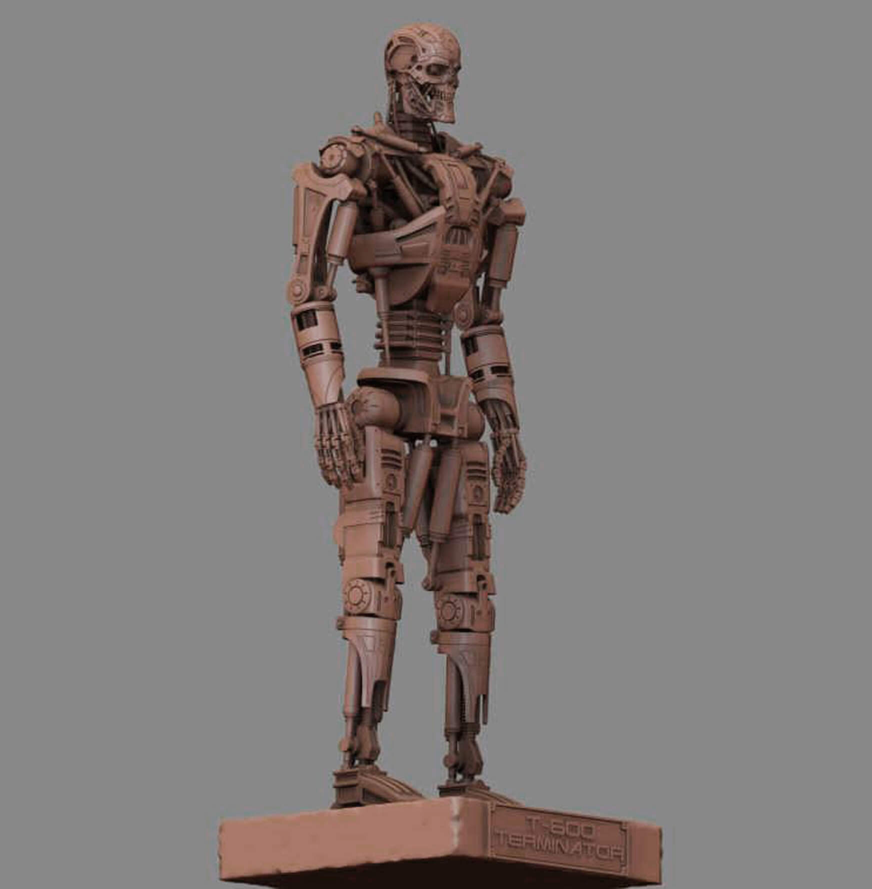 T-600 Terminator Salvation V2 3D Print Model by SKYNET-2029