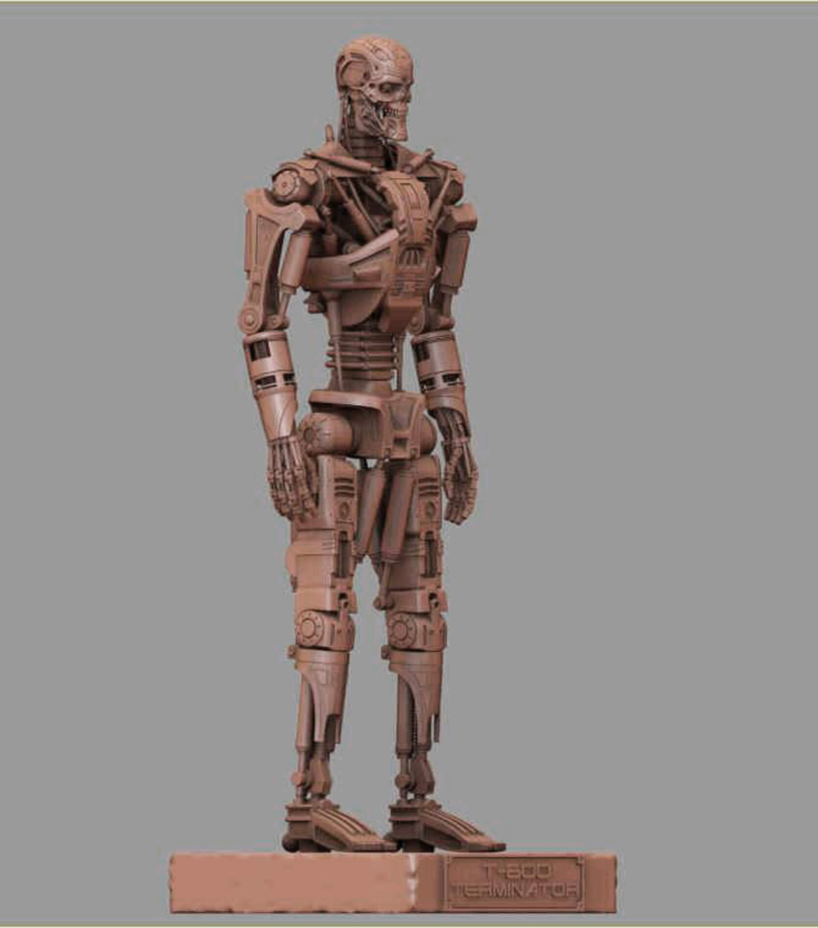 T-600 Terminator Salvation V2 3D Print Model by SKYNET-2029