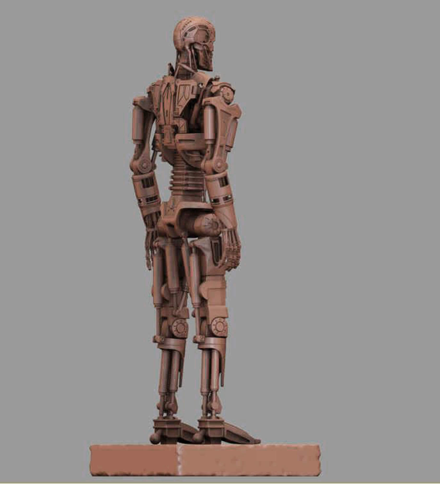 T-600 Terminator Salvation V2 3D Print Model by SKYNET-2029