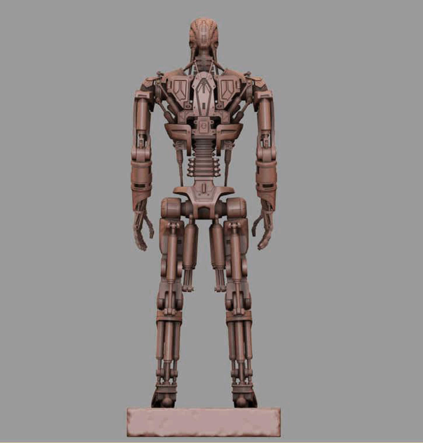 T-600 Terminator Salvation V2 3D Print Model by SKYNET-2029