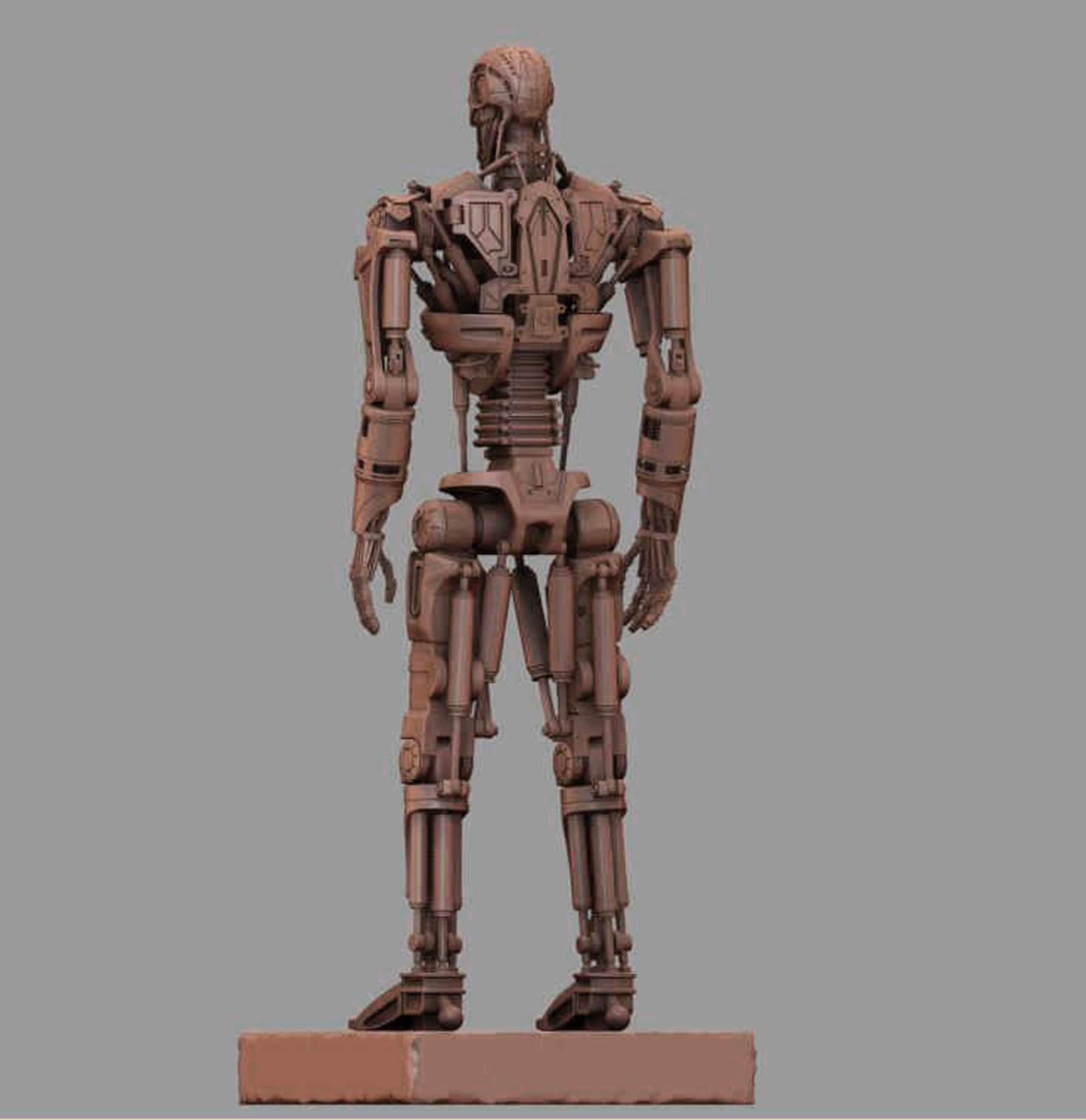 T-600 Terminator Salvation V2 3D Print Model by SKYNET-2029