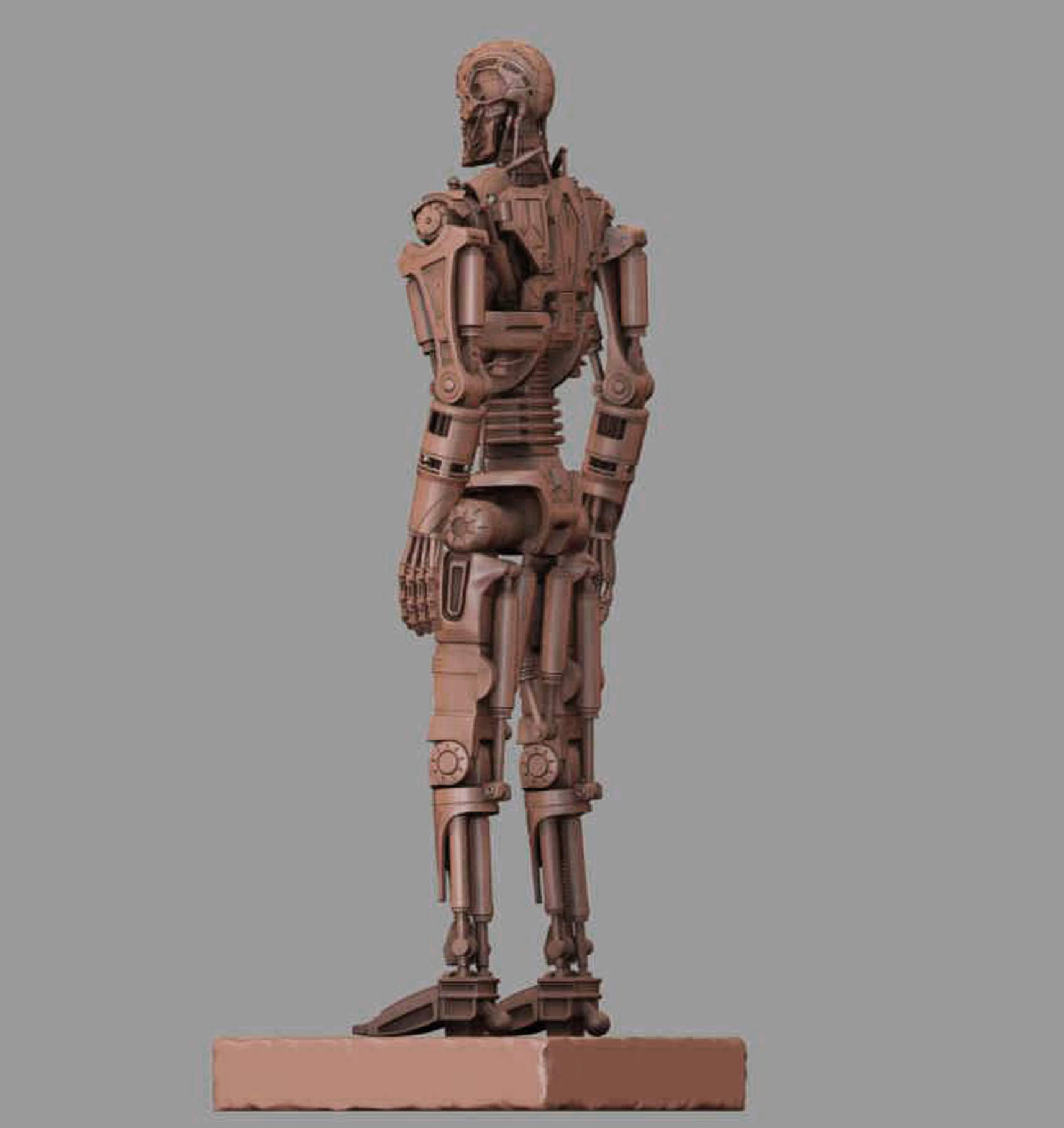 T-600 Terminator Salvation V2 3D Print Model by SKYNET-2029
