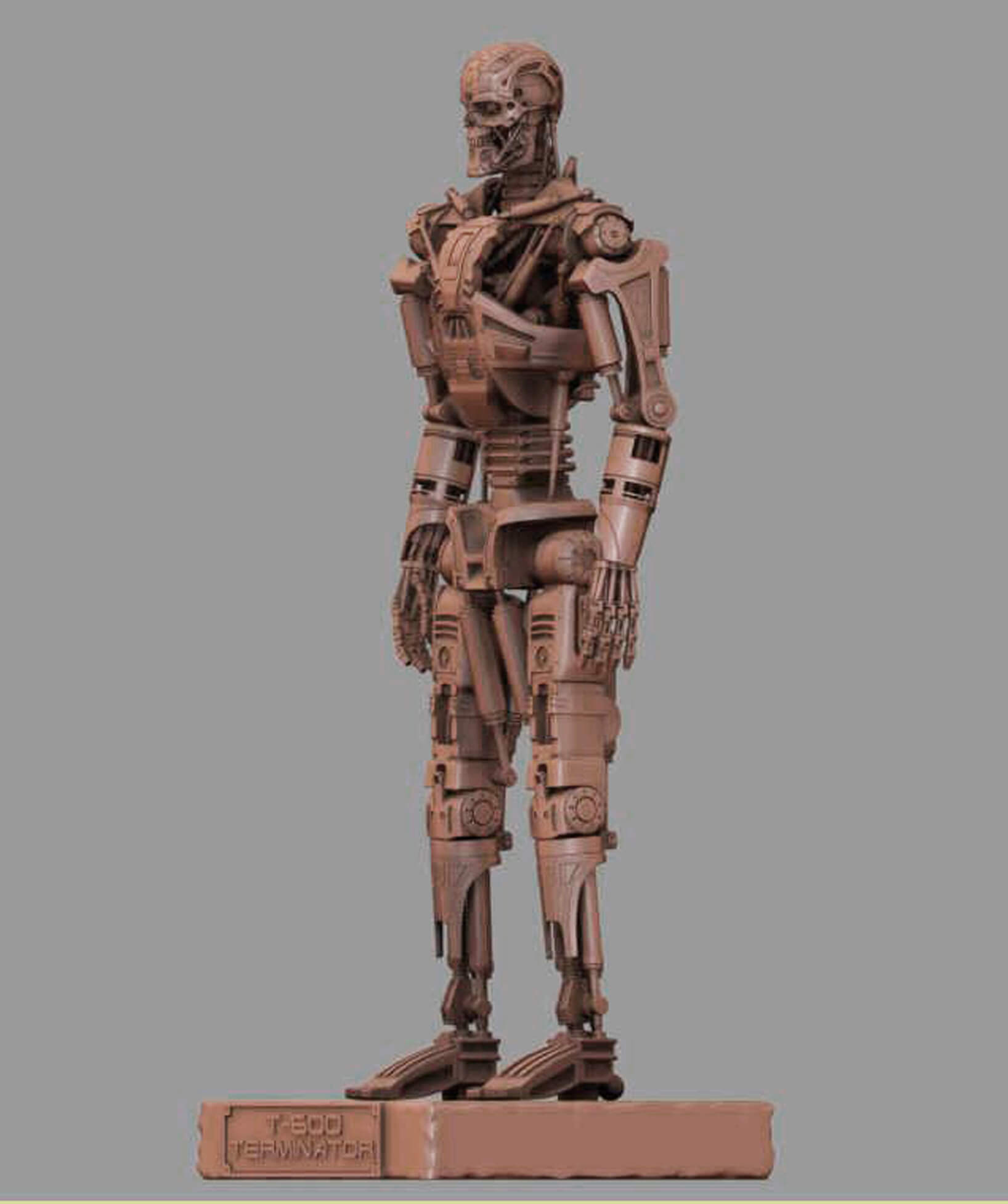 T-600 Terminator Salvation V2 3D Print Model by SKYNET-2029