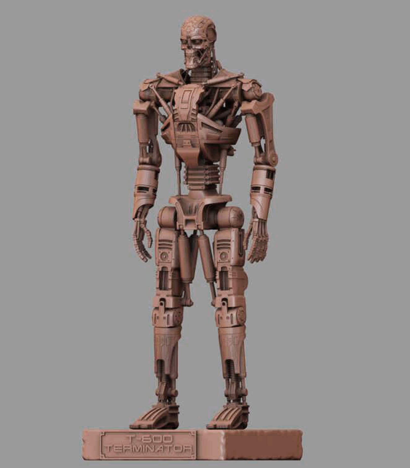 T-600 Terminator Salvation V2 3D Print Model by SKYNET-2029