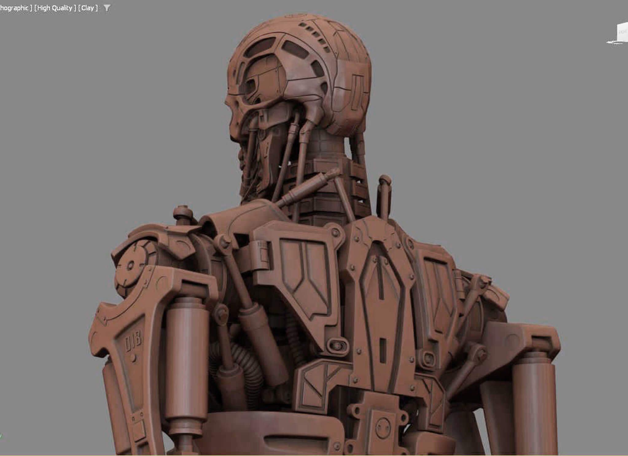 T-600 Terminator Salvation V2 3D Print Model by SKYNET-2029