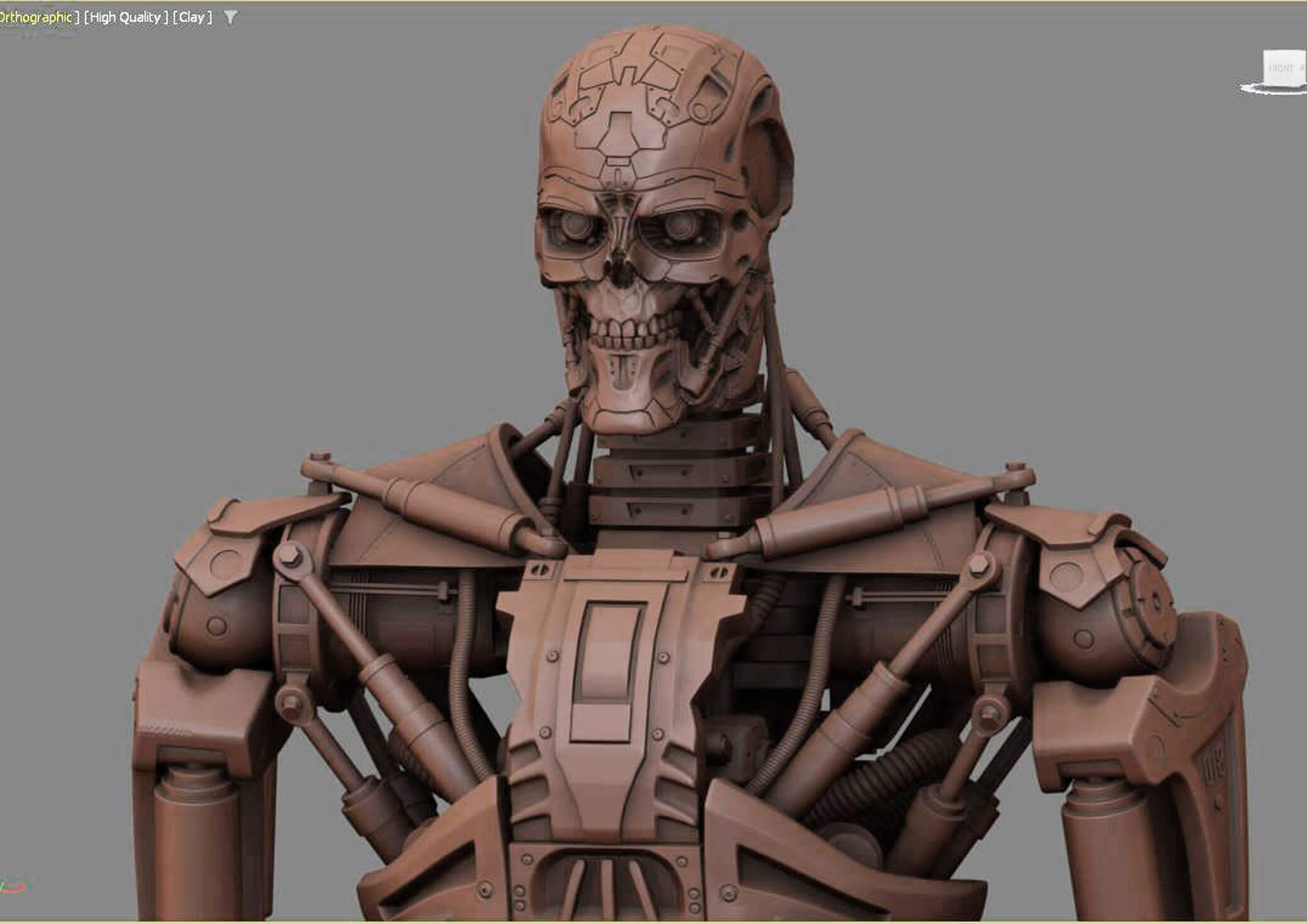 T-600 Terminator Salvation V2 3D Print Model by SKYNET-2029