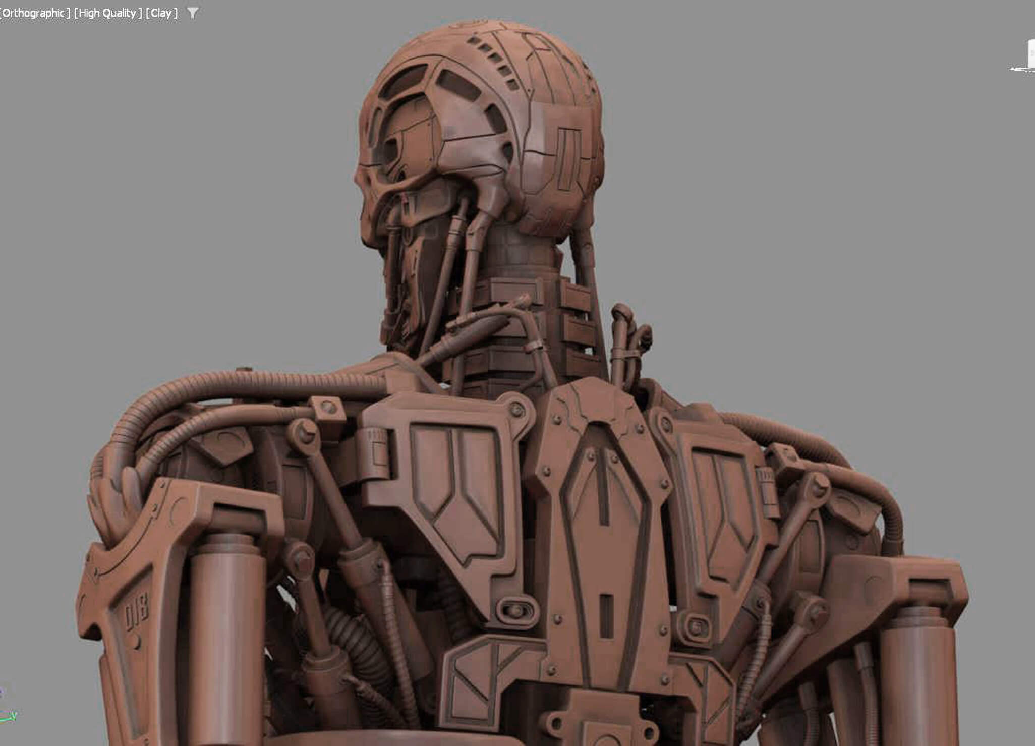 T-600 Terminator Salvation V2 High Detal 3D Print Model by SKYNET-2029