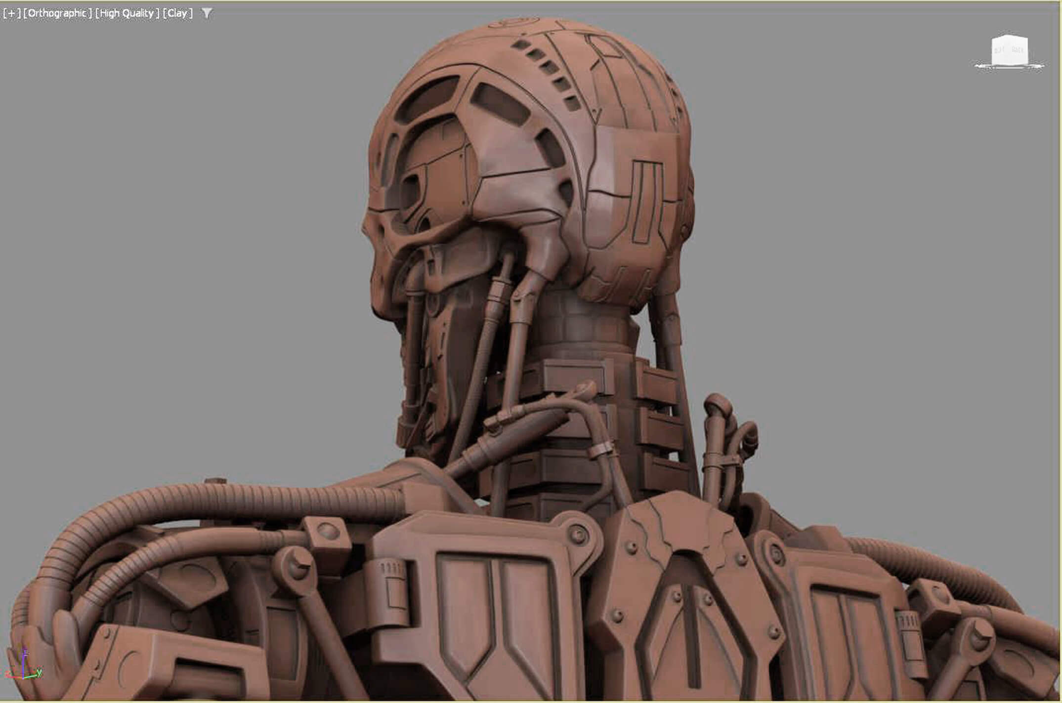 T-600 Terminator Salvation V2 High Detal 3D Print Model by SKYNET-2029