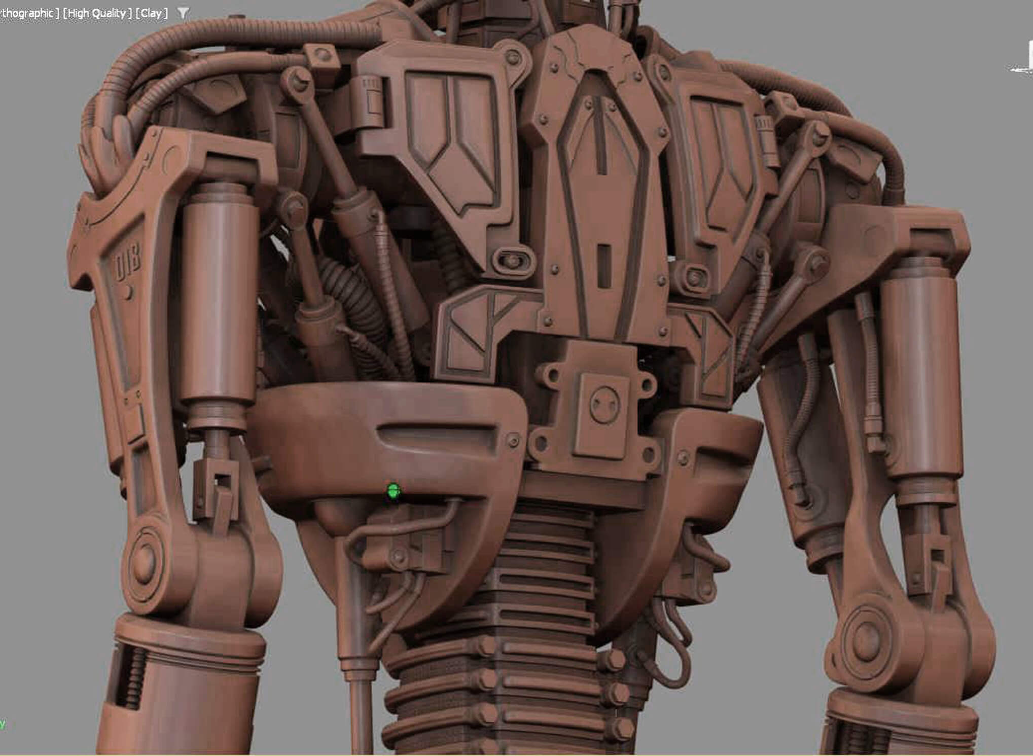 T-600 Terminator Salvation V2 High Detal 3D Print Model by SKYNET-2029