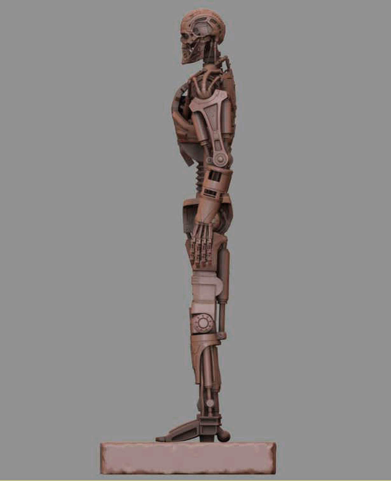 T-600 Terminator Salvation V2 High Detal 3D Print Model by SKYNET-2029