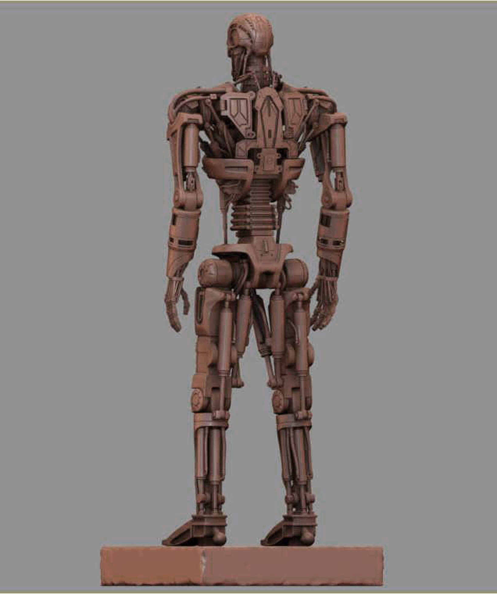 T-600 Terminator Salvation V2 High Detal 3D Print Model by SKYNET-2029