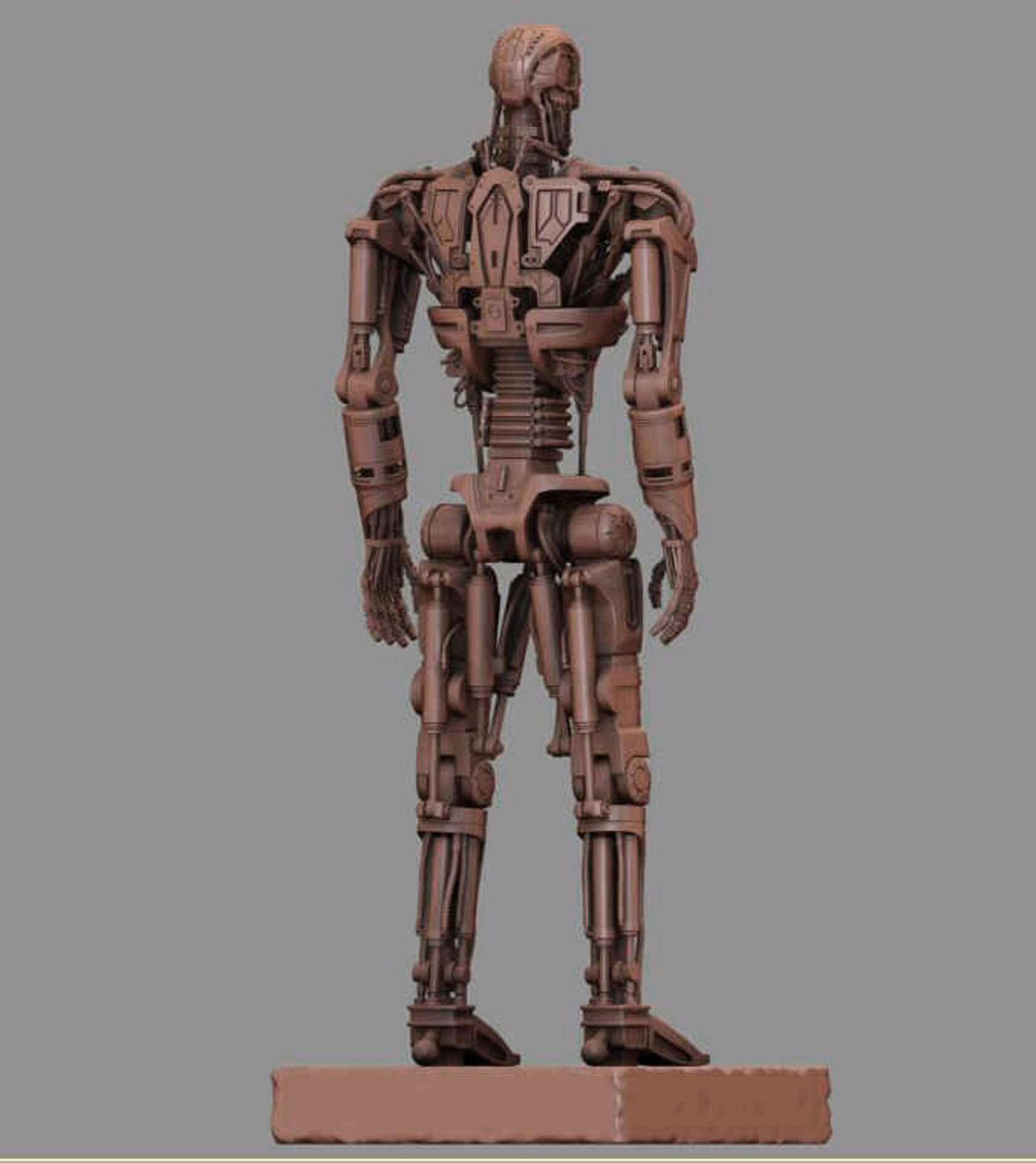T-600 Terminator Salvation V2 High Detal 3D Print Model by SKYNET-2029