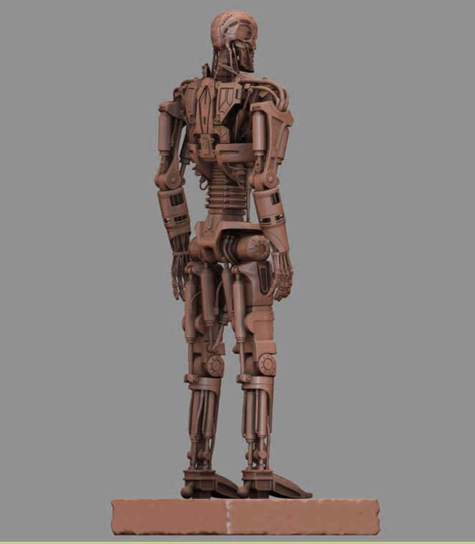 T-600 Terminator Salvation V2 High Detal 3D Print Model by SKYNET-2029