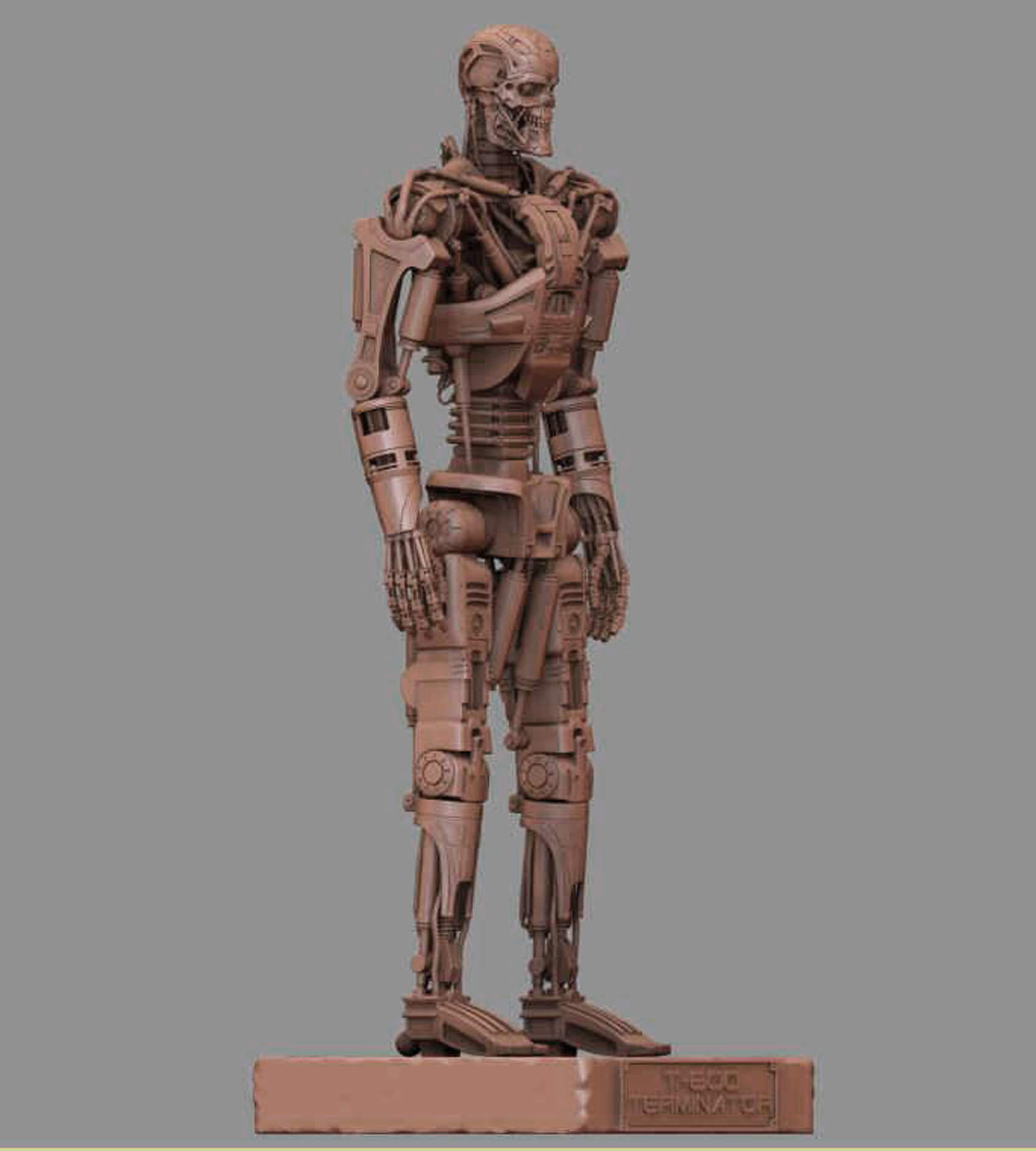 T-600 Terminator Salvation V2 High Detal 3D Print Model by SKYNET-2029