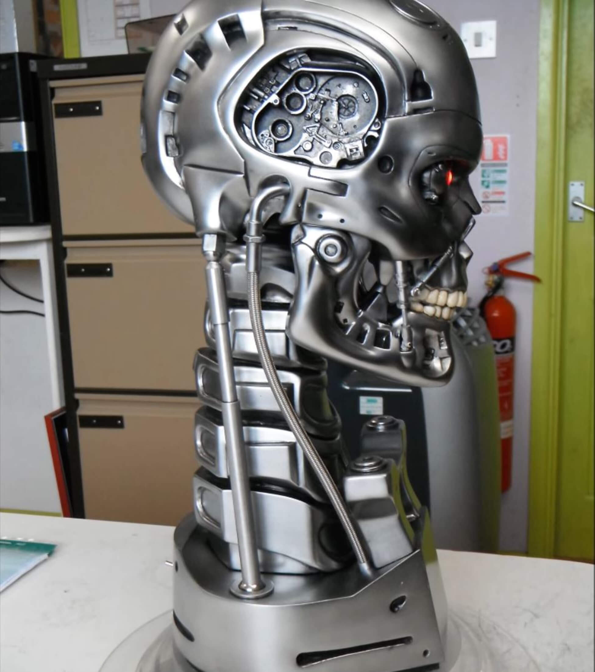 T-800 Skull Terminator 2 Judgment Day V3 Replica 3D Model by SKYNET-2029