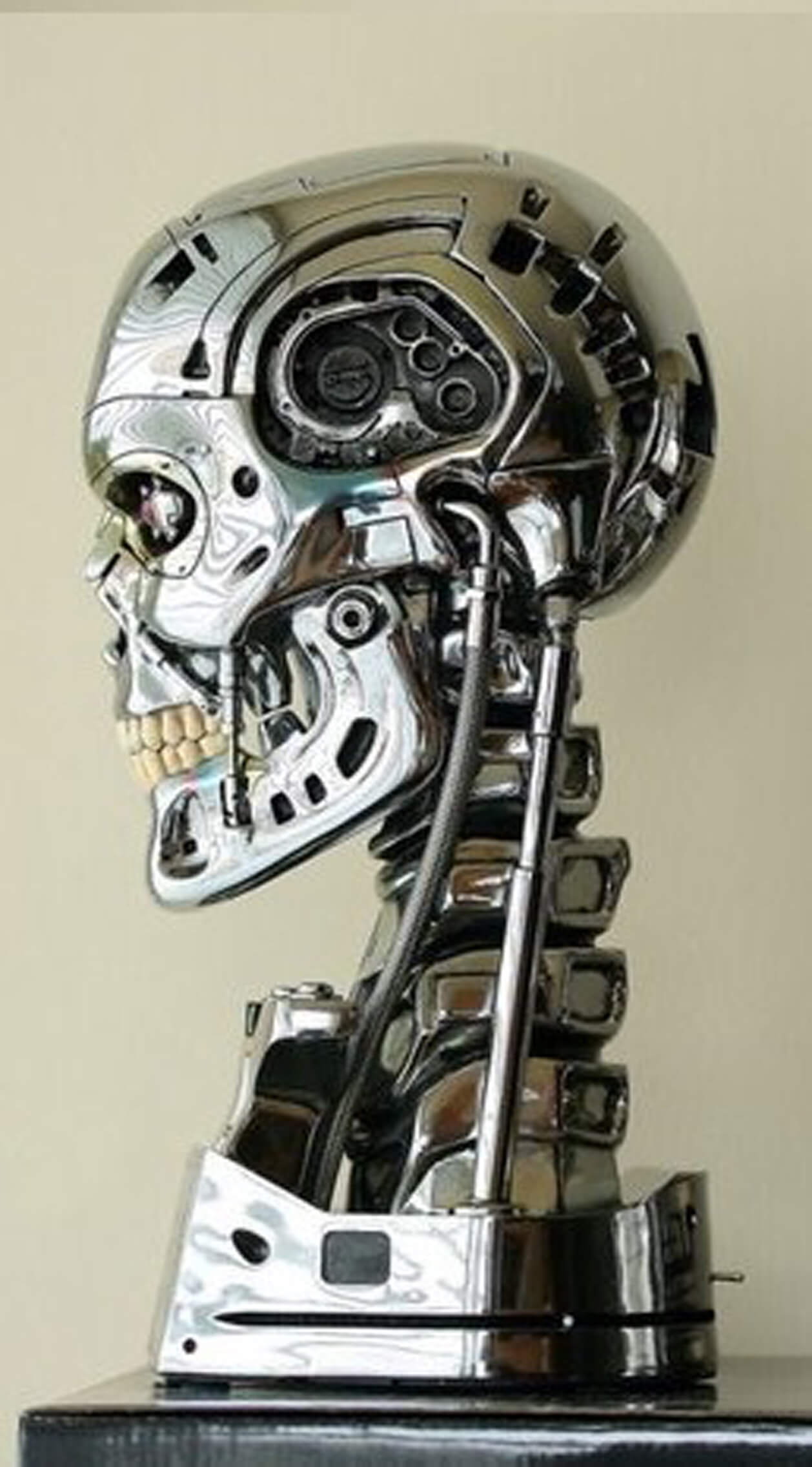 T-800 Skull Terminator 2 Judgment Day 3D Model by SKYNET-2029