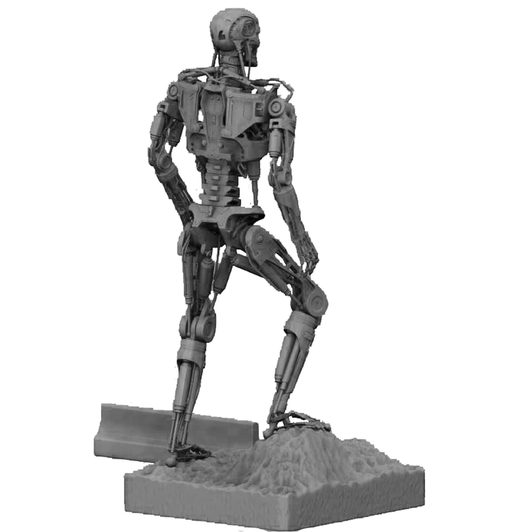 T-800 T2 Terminator 3D Model by SKYNET-2029