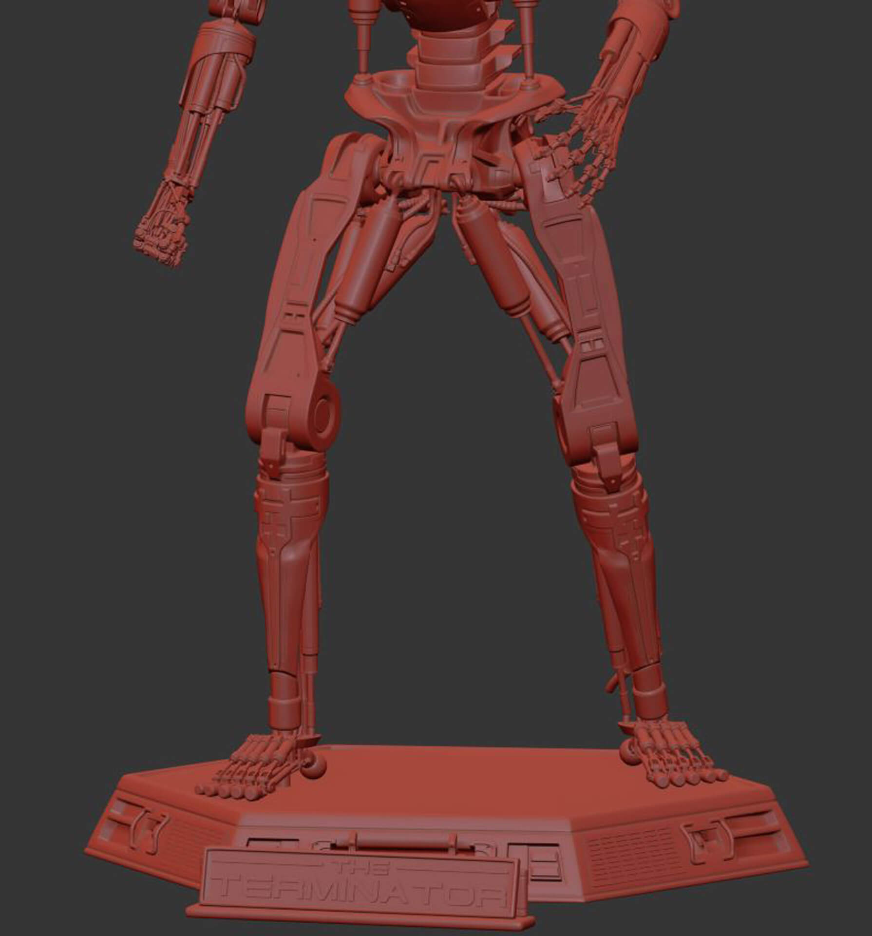 T-800 The Terminator High Detal 3D Model by SKYNET-2029