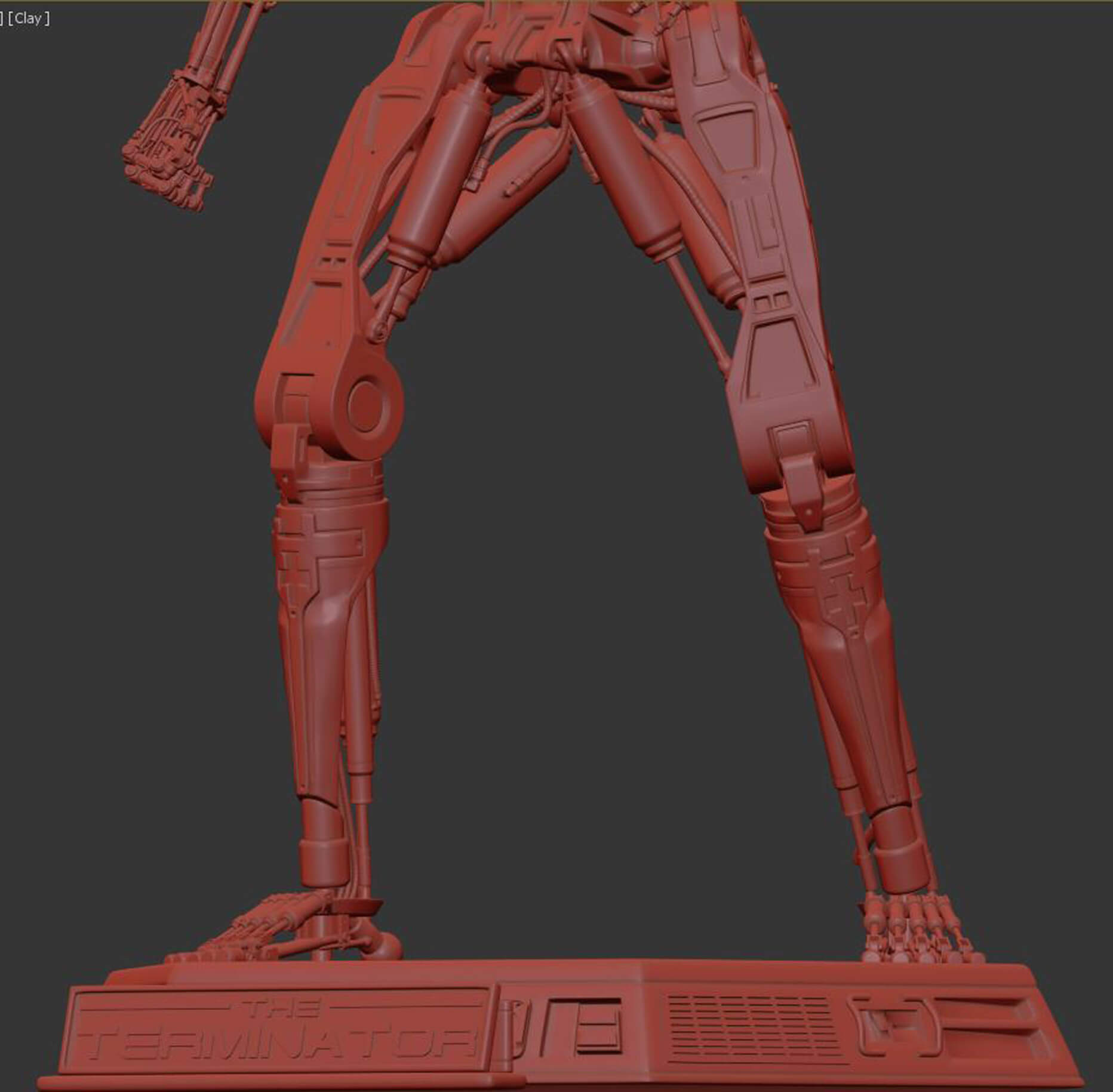 T-800 The Terminator High Detal 3D Model by SKYNET-2029