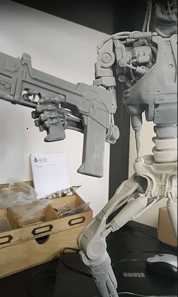 T-800 Terminator 2 Judgment Day V3 3D Model by SKYNET-2029
