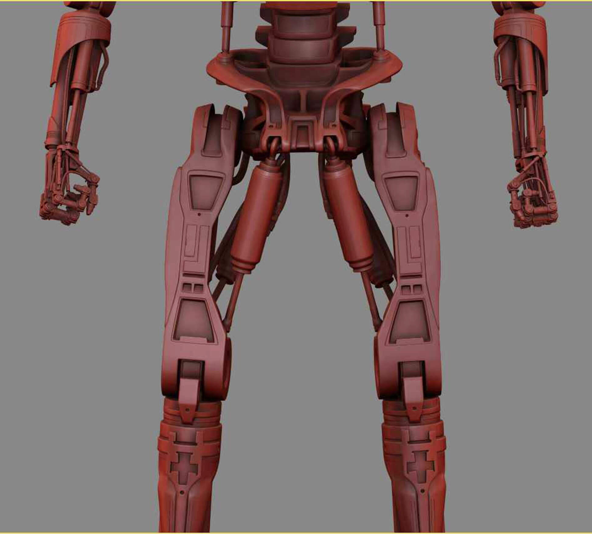 T-800 Terminator High Detal 3D Model by SKYNET-2029