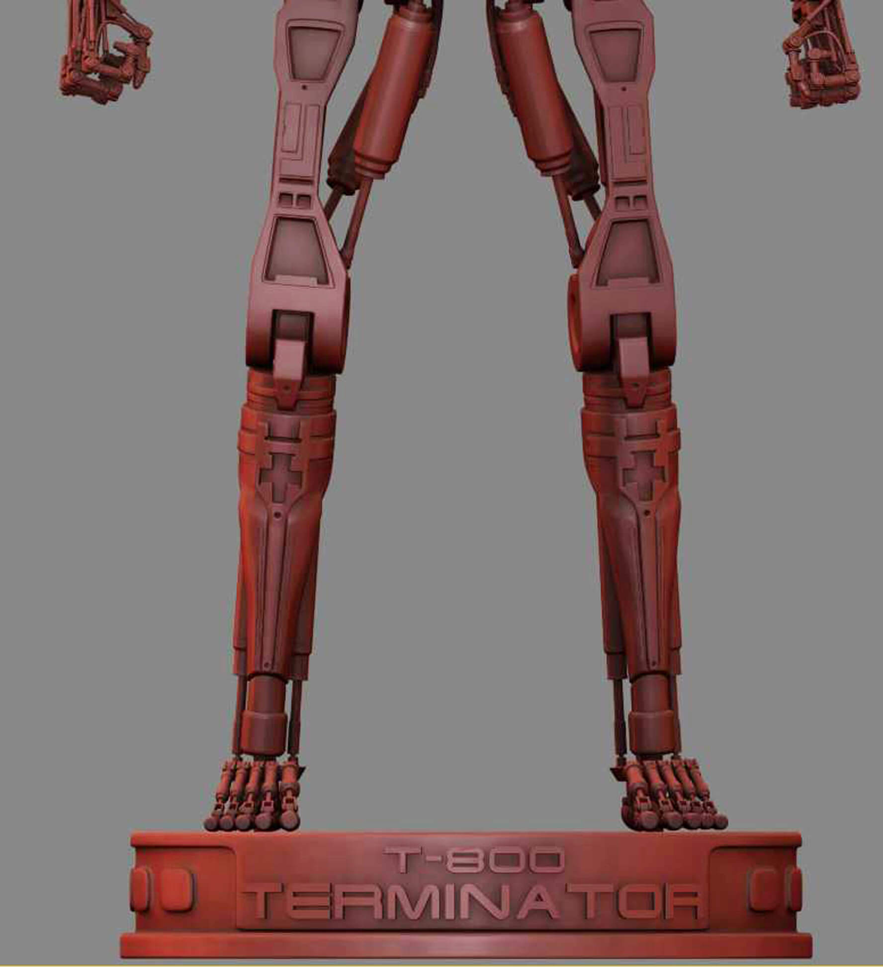 T-800 Terminator 3D Model by SKYNET-2029