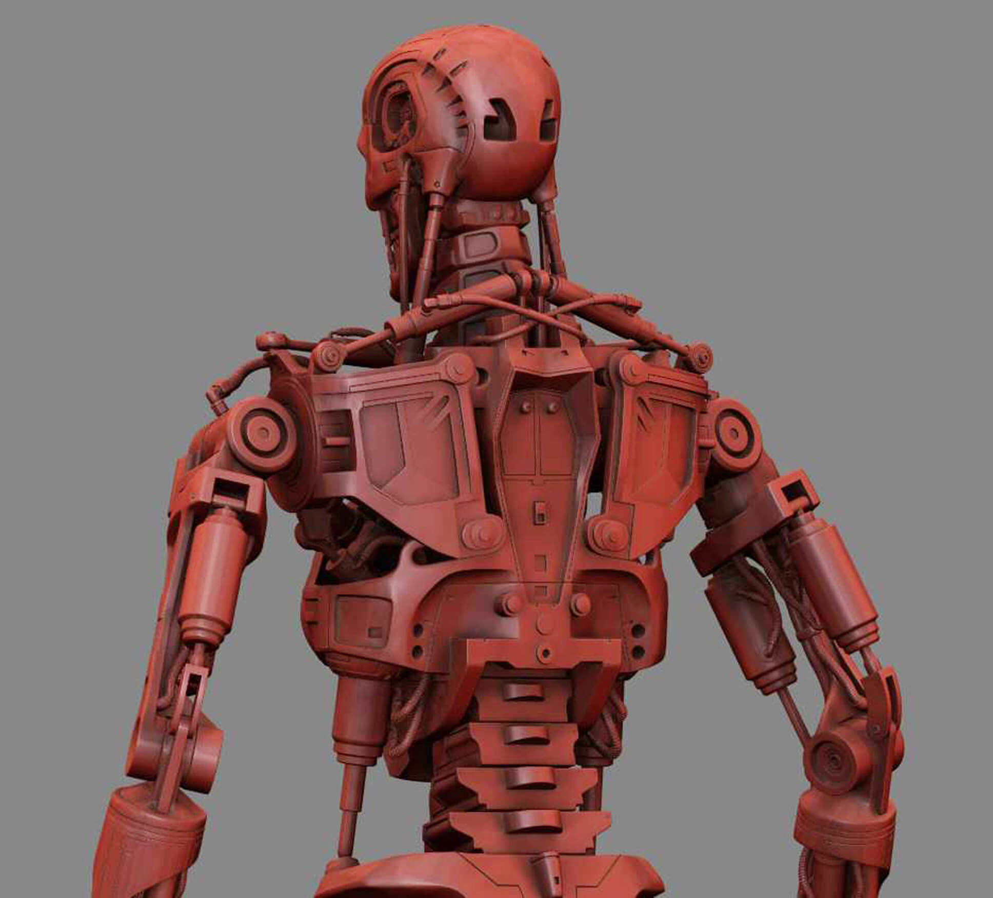 T-800 Terminator 3D Model by SKYNET-2029