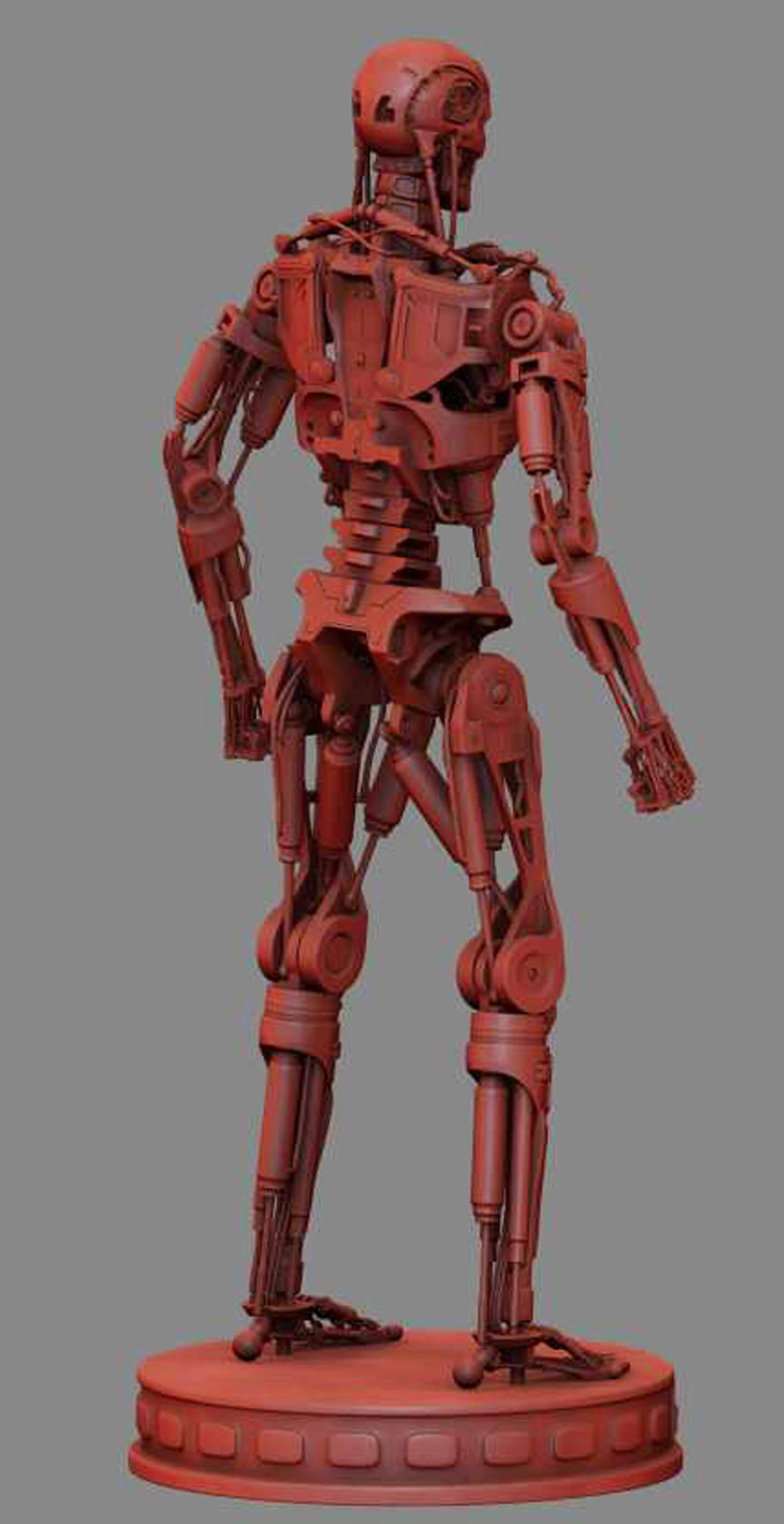 T-800 Terminator 3D Model by SKYNET-2029