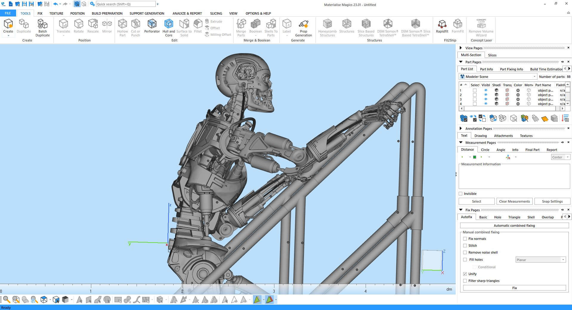 T-800 The Terminator V2 3D Model by SKYNET-2029