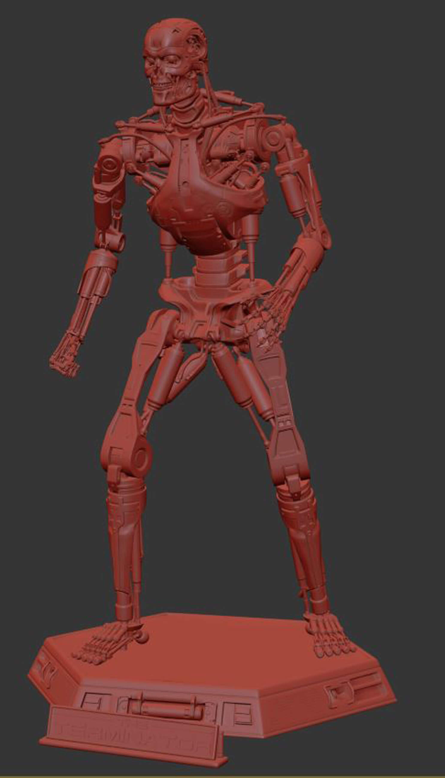 T-800 The Terminator 3D Print Model by SKYNET-2029