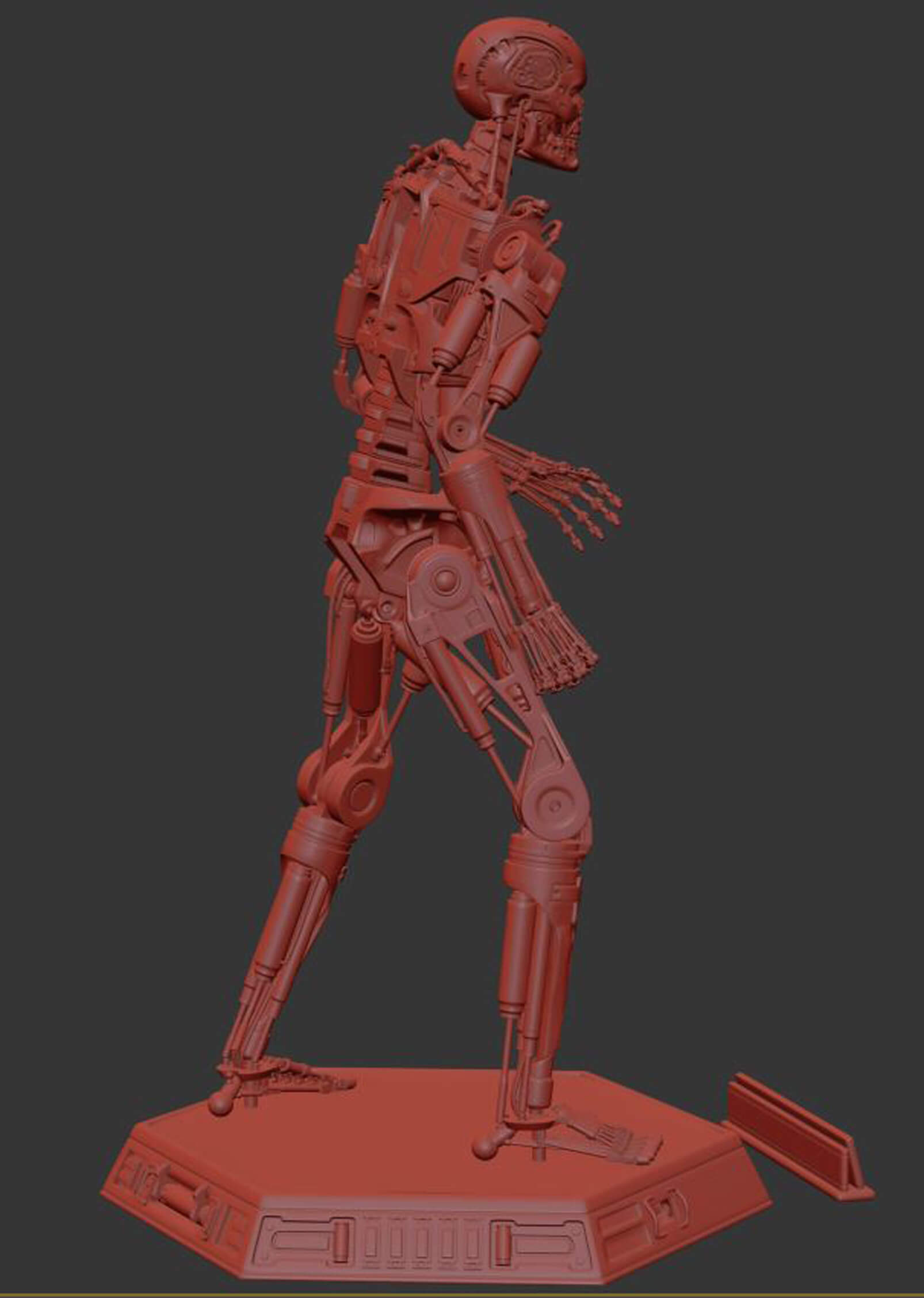 T-800 The Terminator 3D Model by SKYNET-2029