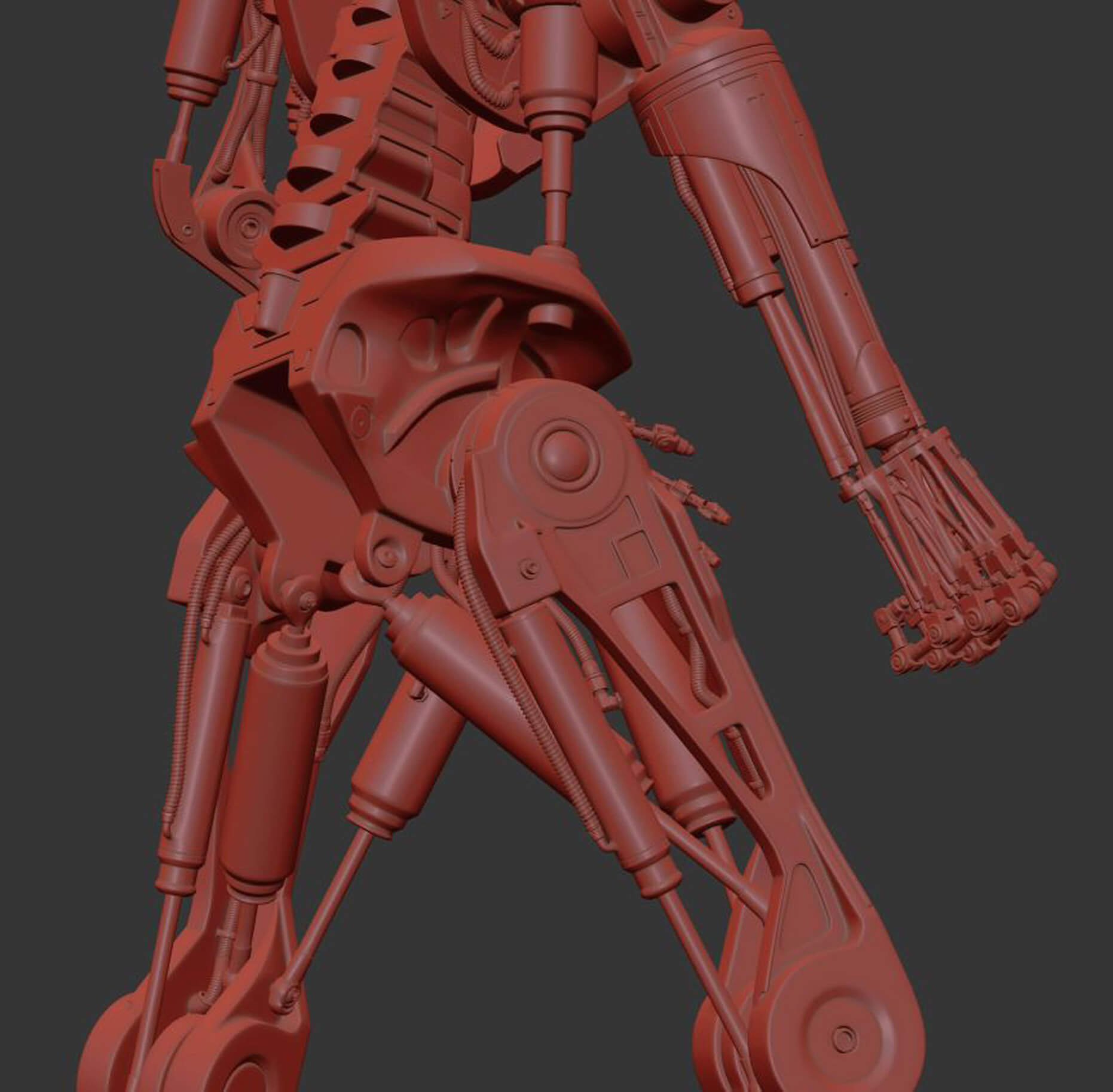 T-800 The Terminator 3D Model by SKYNET-2029