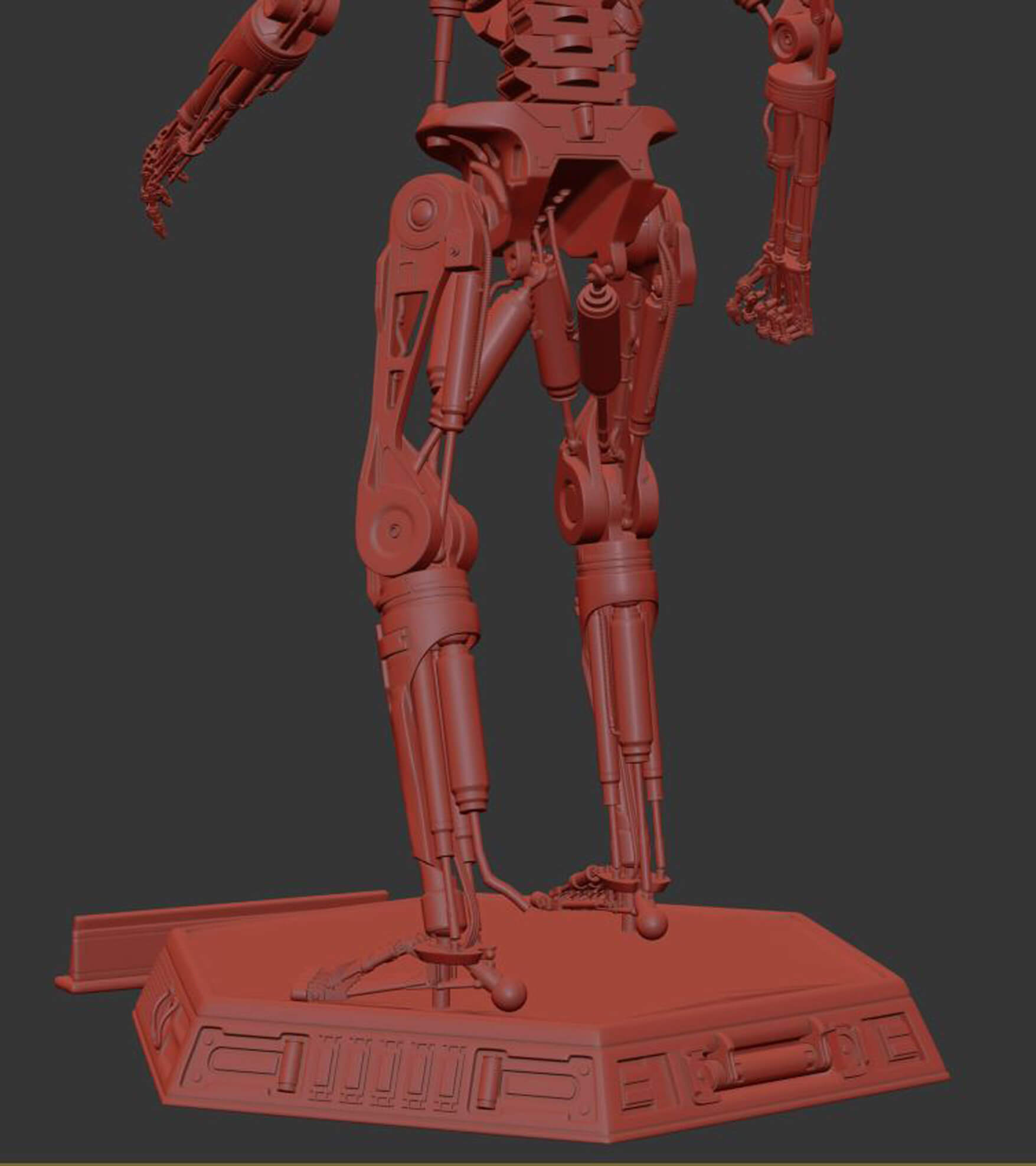 T-800 The Terminator 3D Model by SKYNET-2029