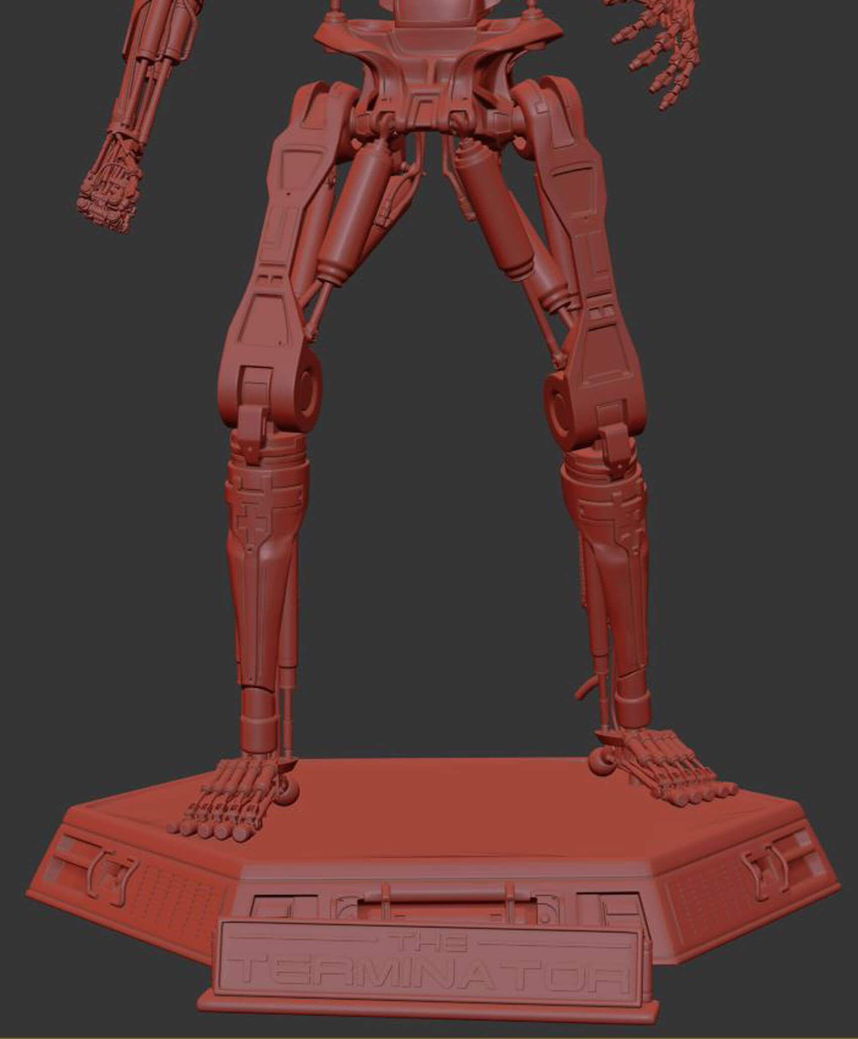 T-800 The Terminator 3D Model by SKYNET-2029