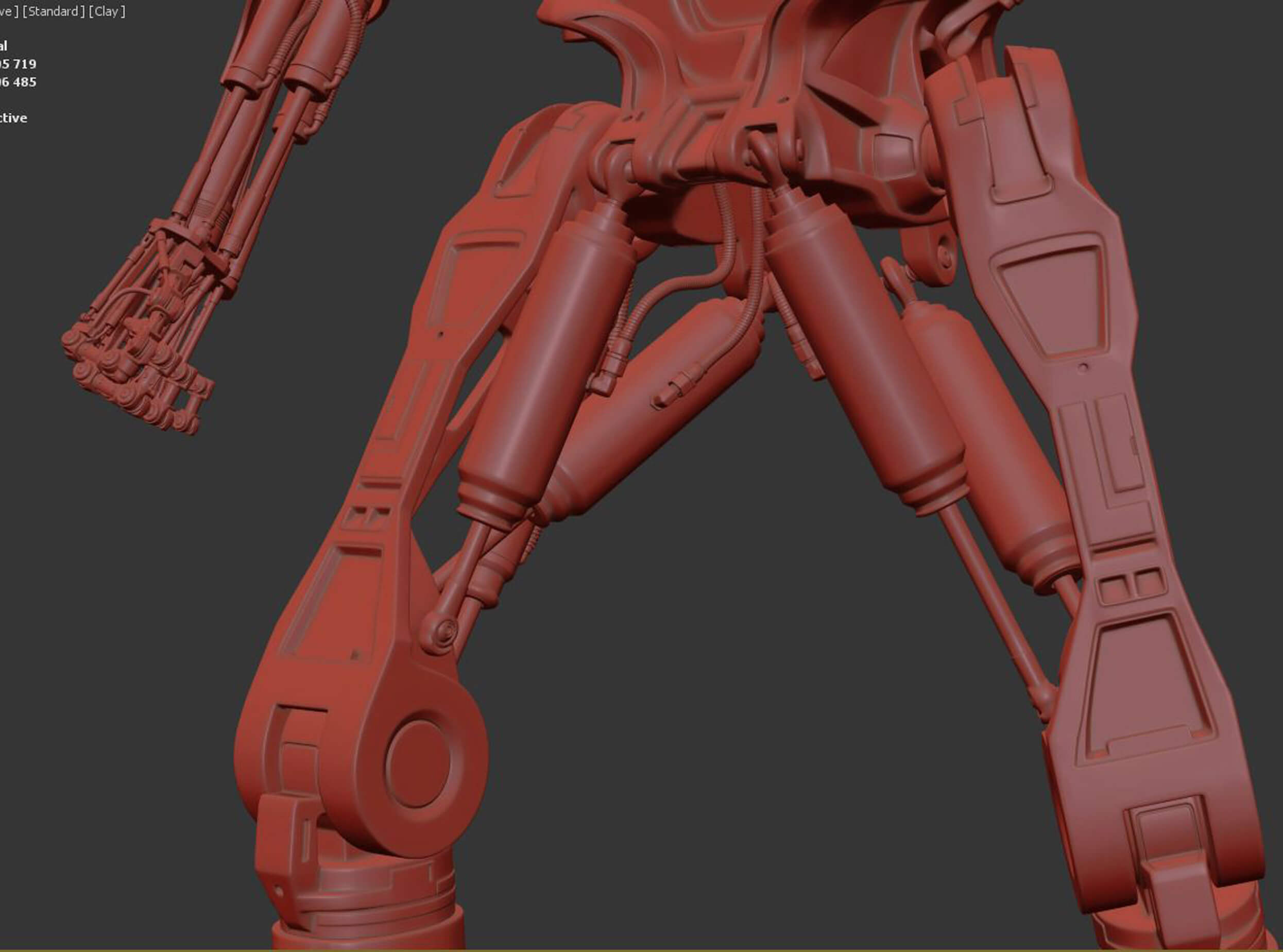 T-800 The Terminator 3D Model by SKYNET-2029